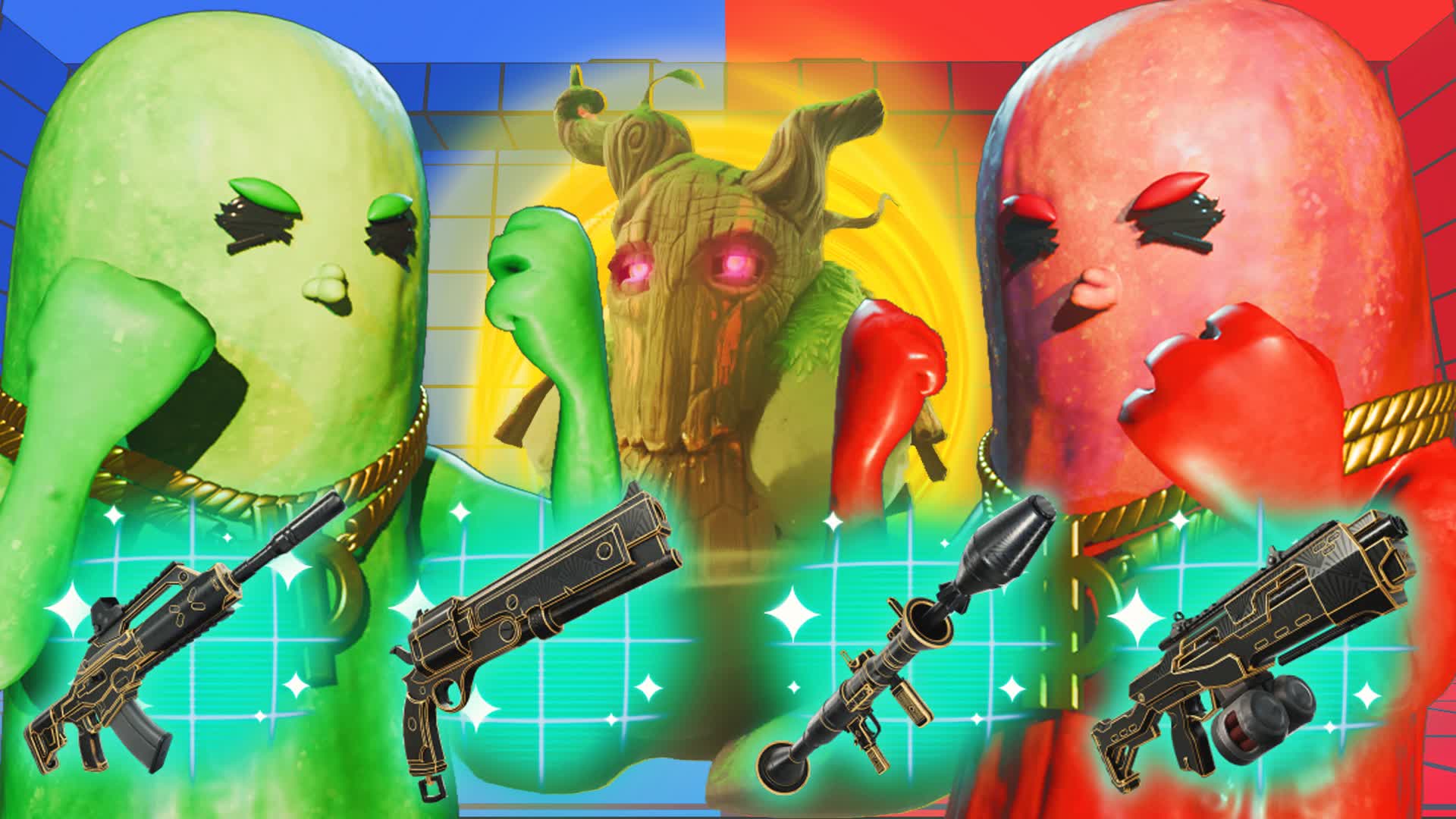 TMNT BIG DILL RED VS BLUE🔴🔵 1238-8821-3962 by vlaster - Fortnite ...