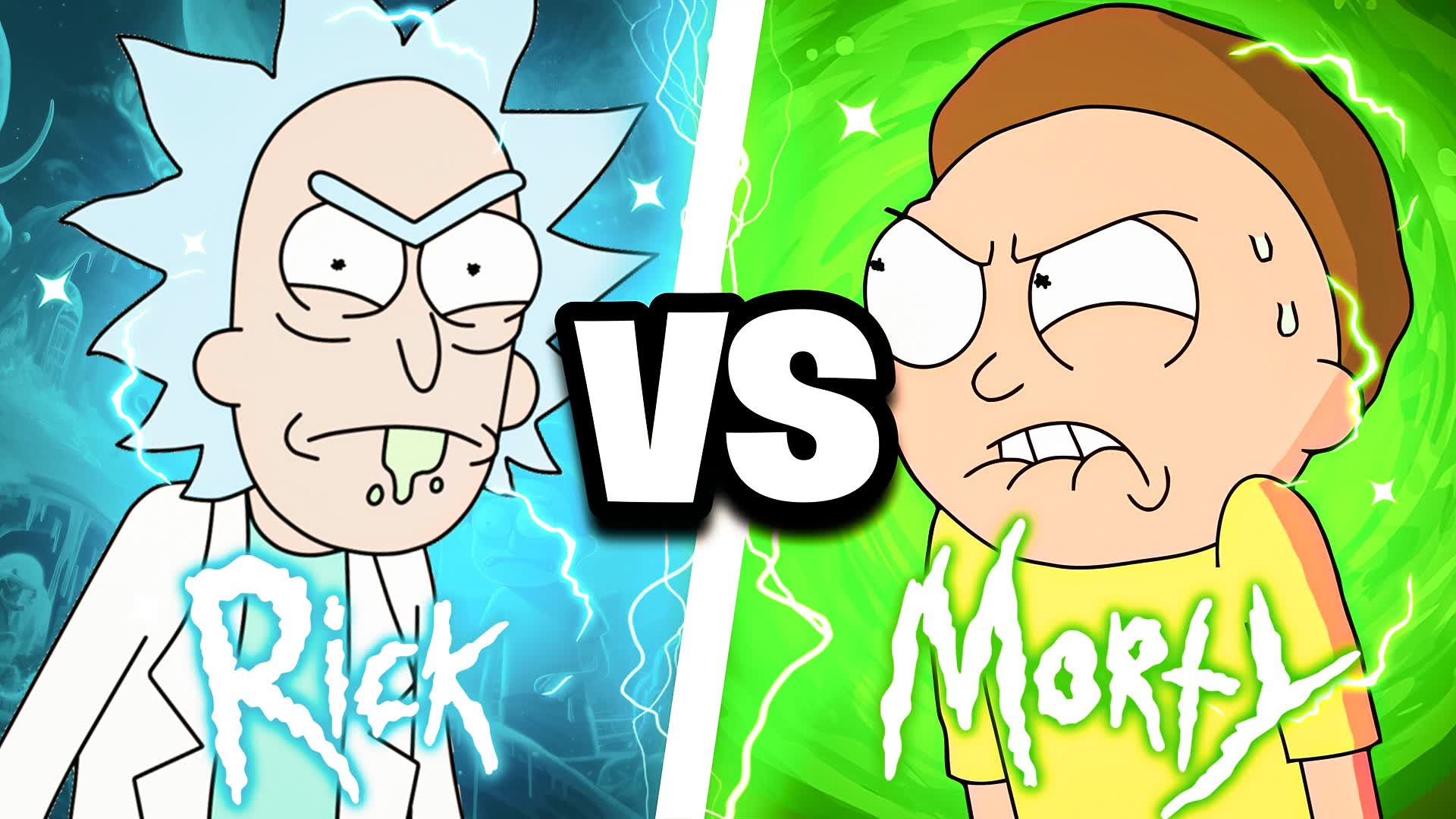 🔵MORTY VS RICK💚🔴RED VS BLUE🔵 1011-4610-6578 by xdamineq - Fortnite ...