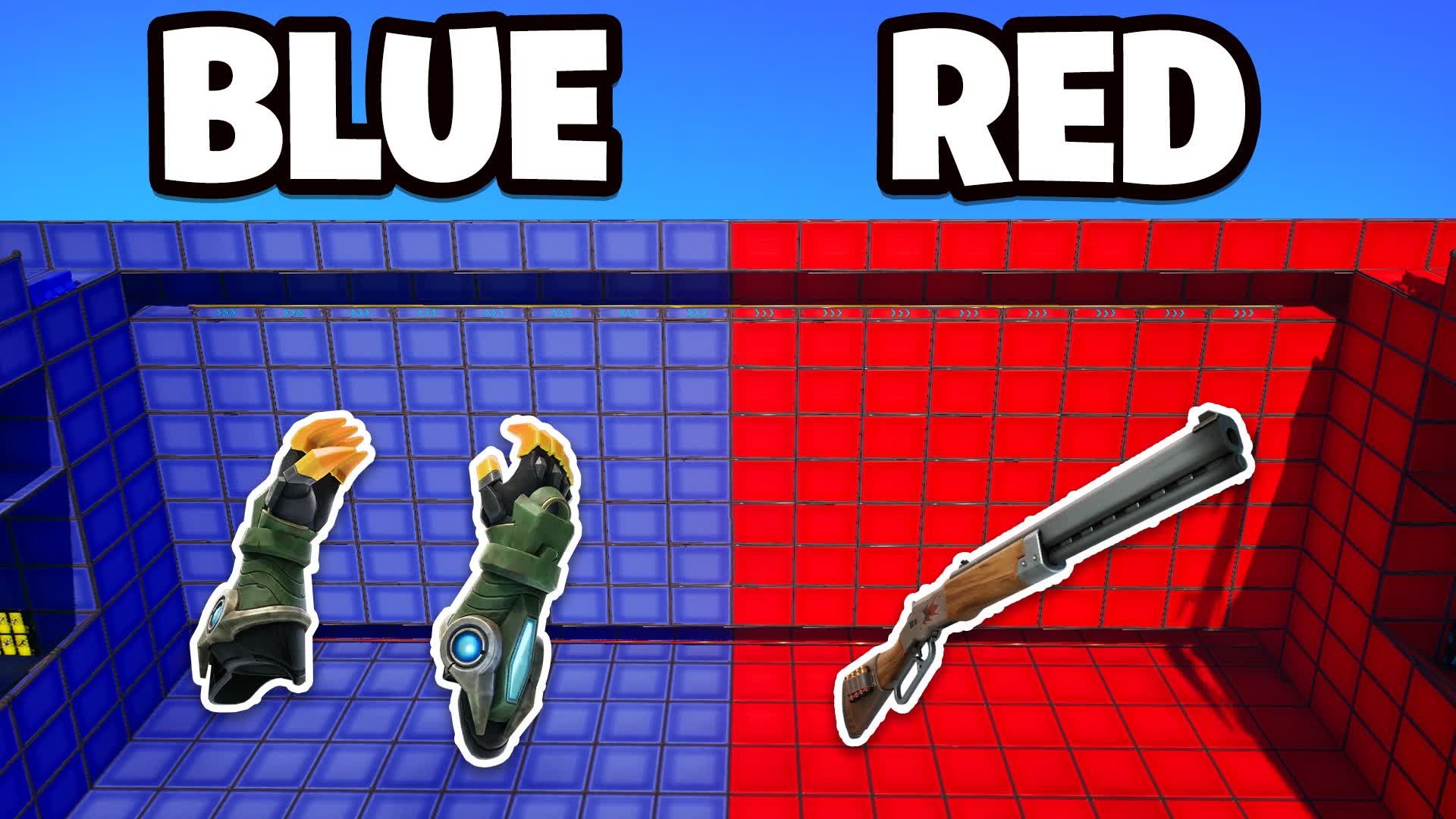 ⭐️ Crazy Red Vs Blue 😊 7189-9117-3308 by smalczyk - Fortnite Creative Map Code - Fortnite.GG