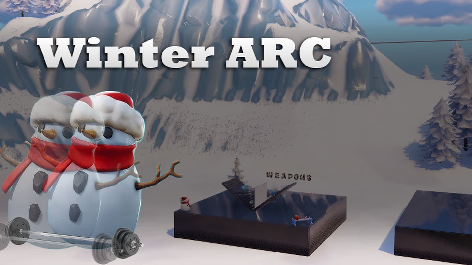 Winter 1v1 ️ 3699-8780-3050 by mpcgg - Fortnite Creative Map Code ...