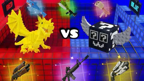 waterhu的RED VS BLUE + GUN GEME1514-4431-2035 - Fortnite