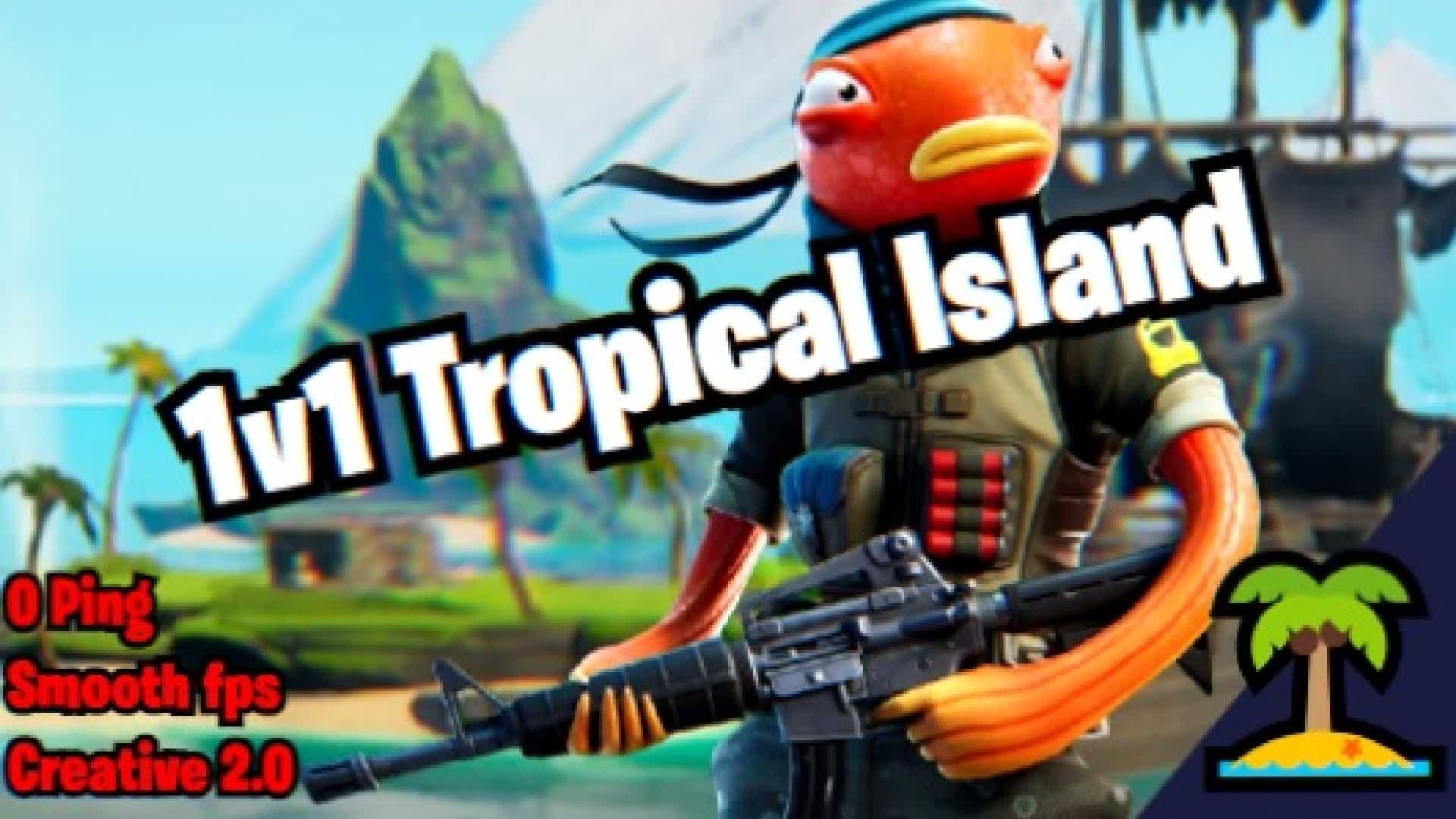 1v1 Tropical Island 🏝️ 7960-7989-8043 by 0xky - Fortnite Creative Map ...
