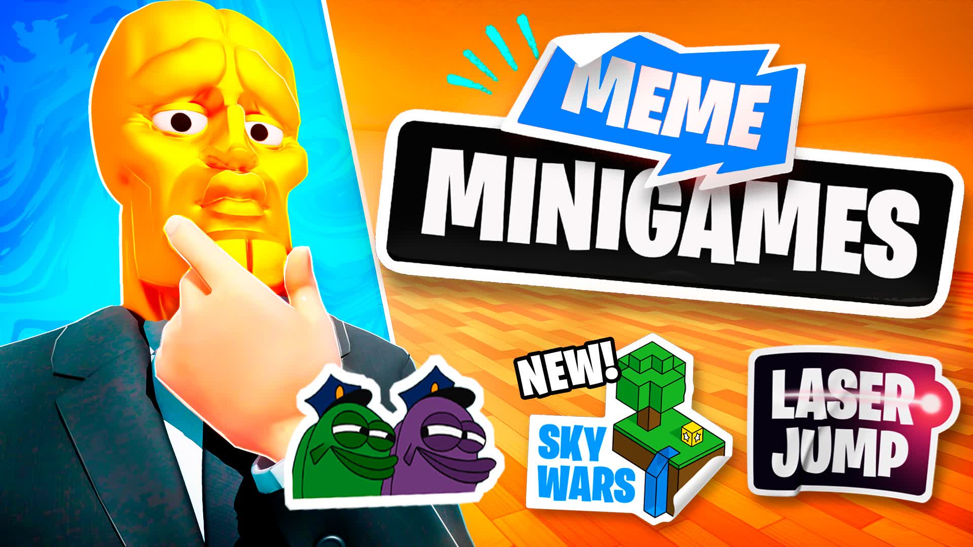 MEME MINIGAMES PVP 🎯 9696-0015-4056 by rockyfn - Fortnite Creative Map ...