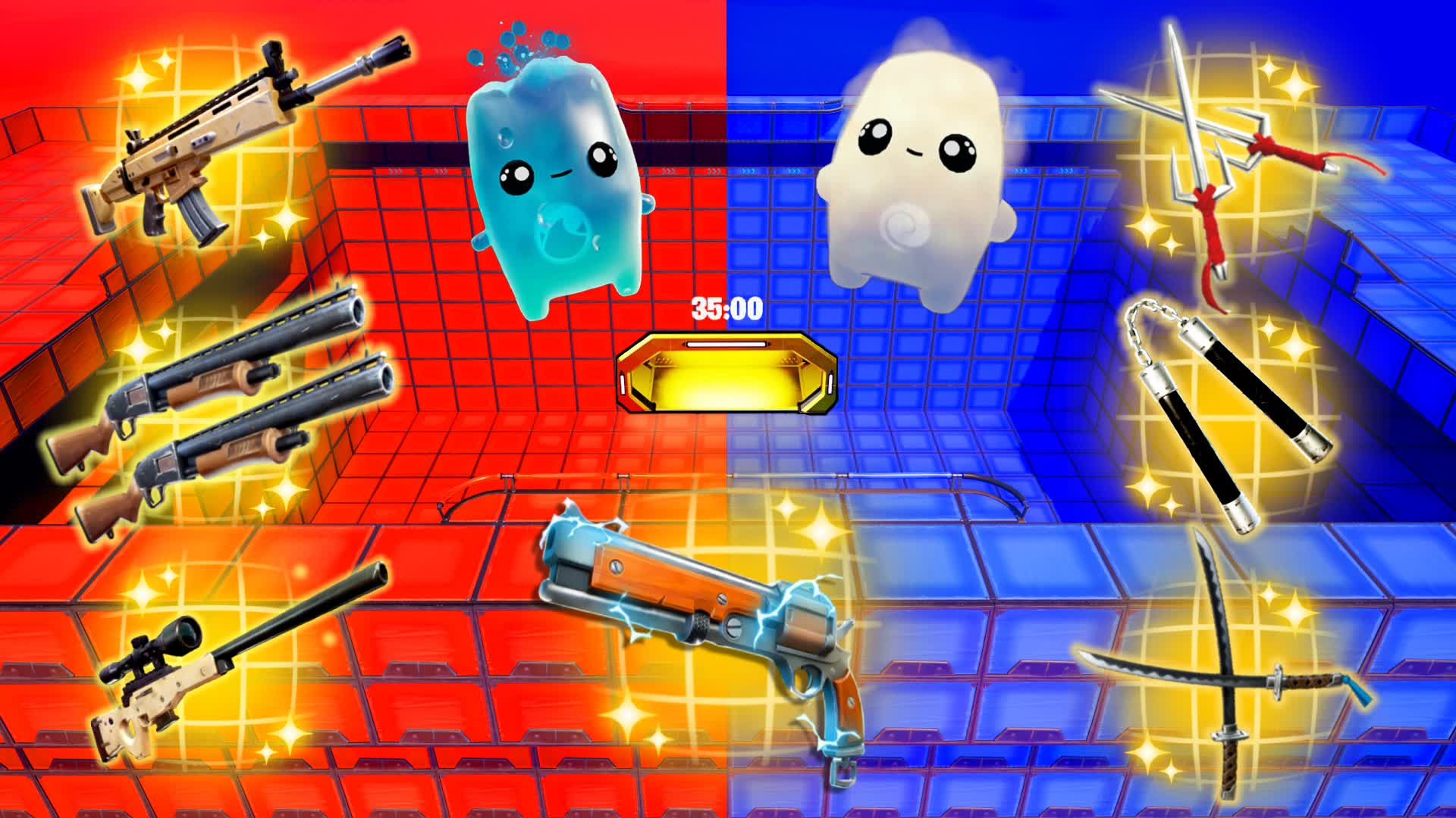 SUPER RED VS BLUE SUPER TMNT 9014-4284-4129 by modes - Fortnite ...