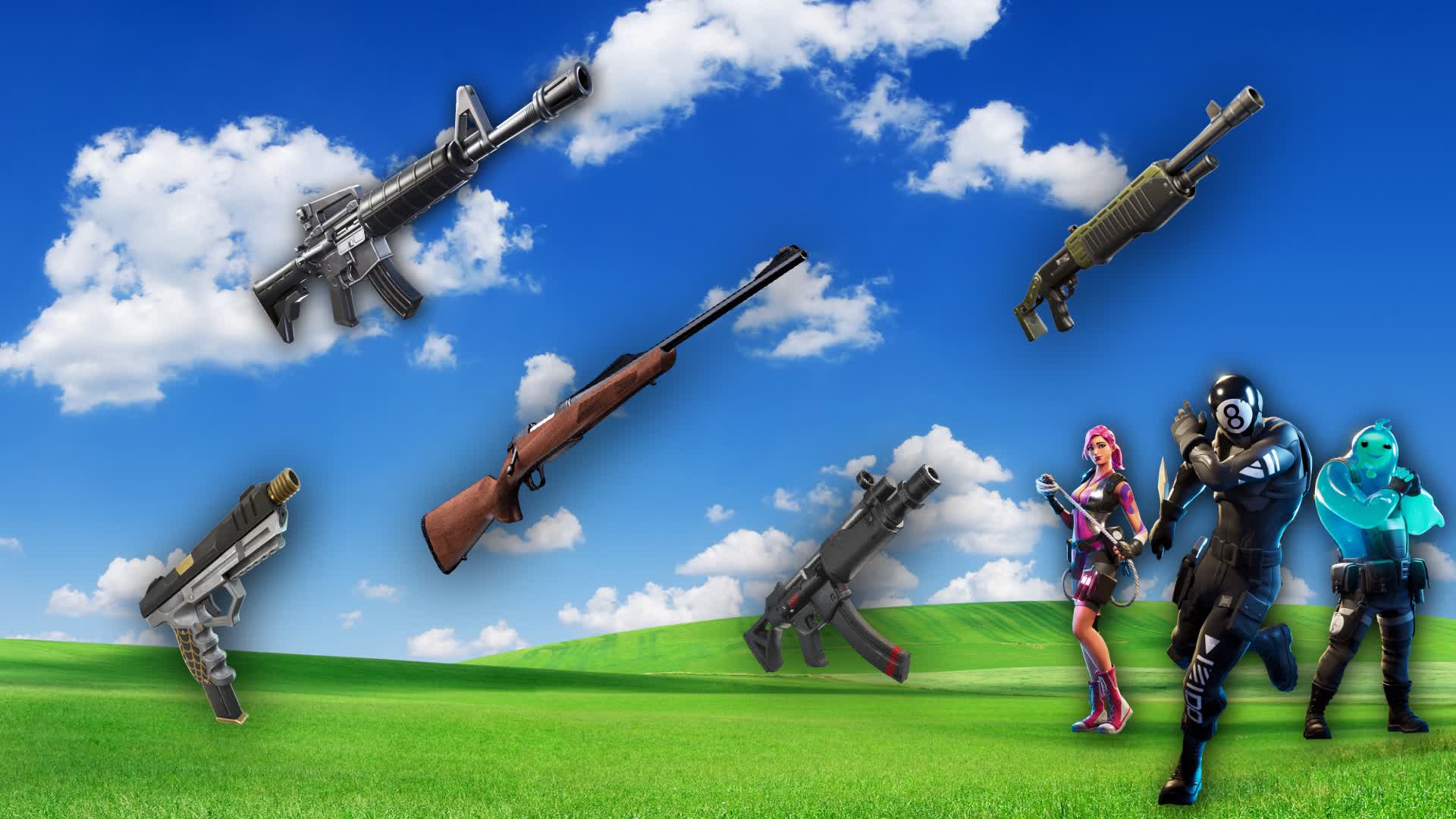 1st Person Grasslands War! 1305-3173-8717 by min3craftjohn - Fortnite ...