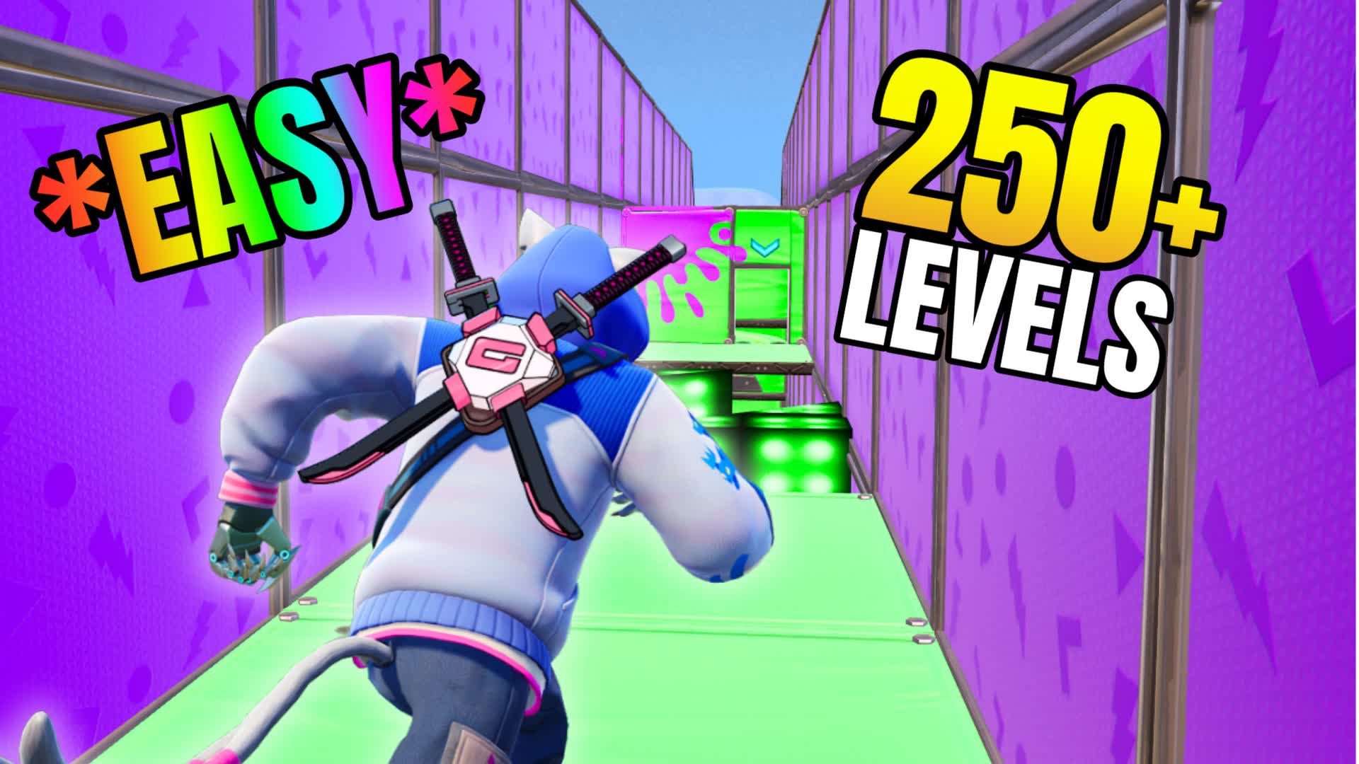 WONDER PARKOUR 250+ 6776-6490-3978 من ابتكار nasu_fn - Fortnite