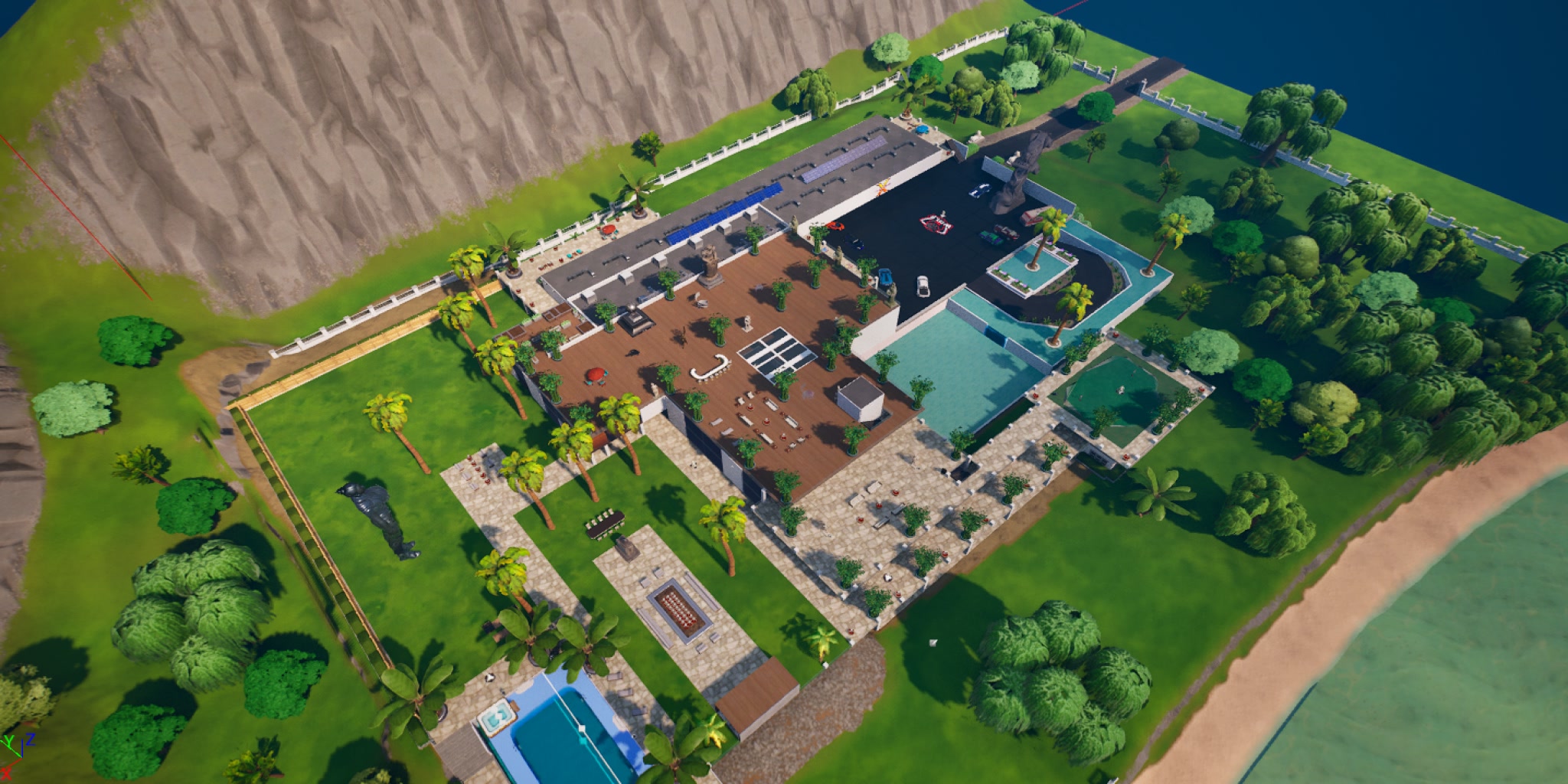 Mansion Mayhem Gun Game 6285-5298-8570 by badwolfpro1 - Fortnite ...