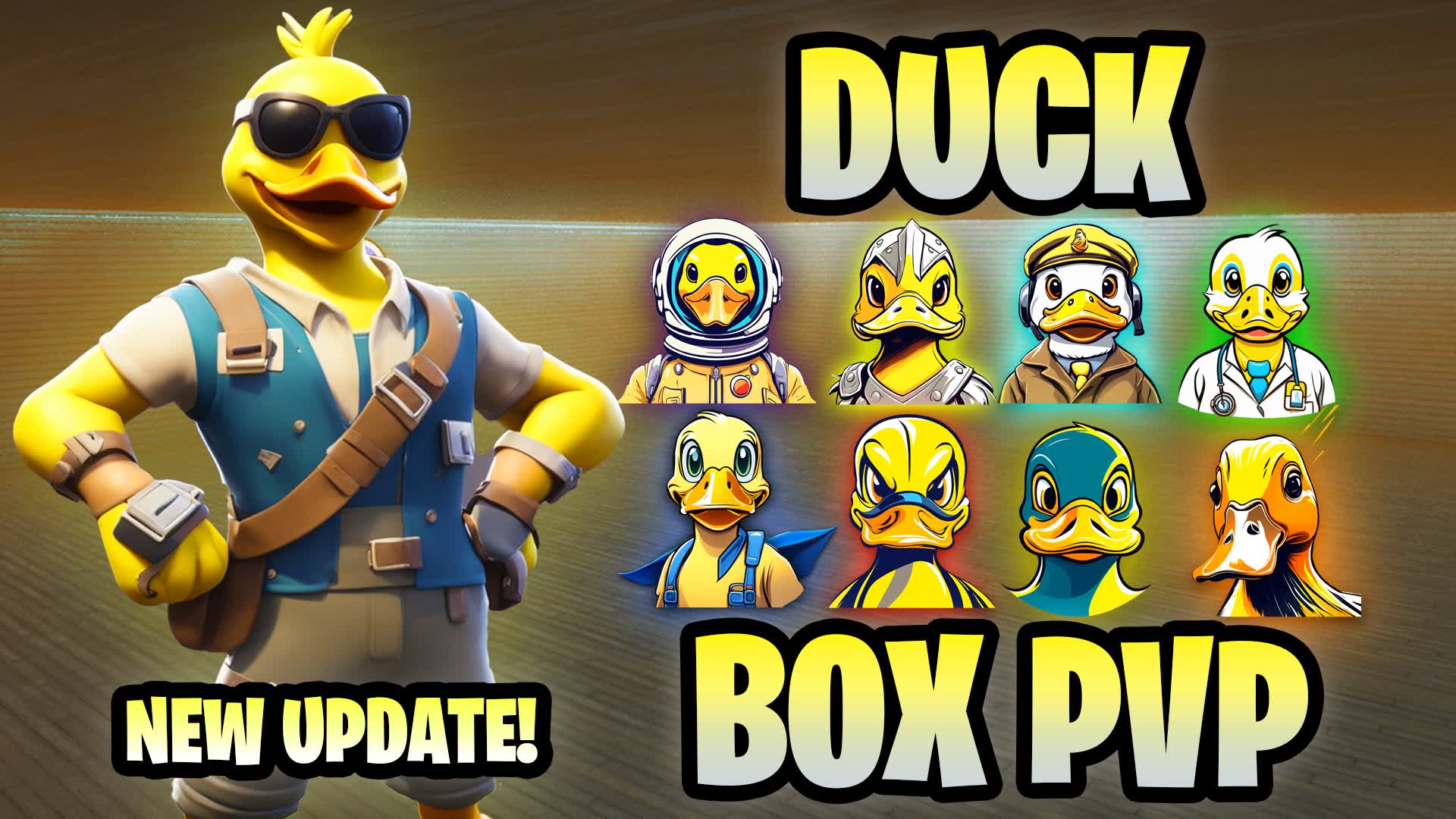 🦆DUCK BOX PVP📦 8633-9150-4649 by c-rhythm - Fortnite Creative Map Code ...