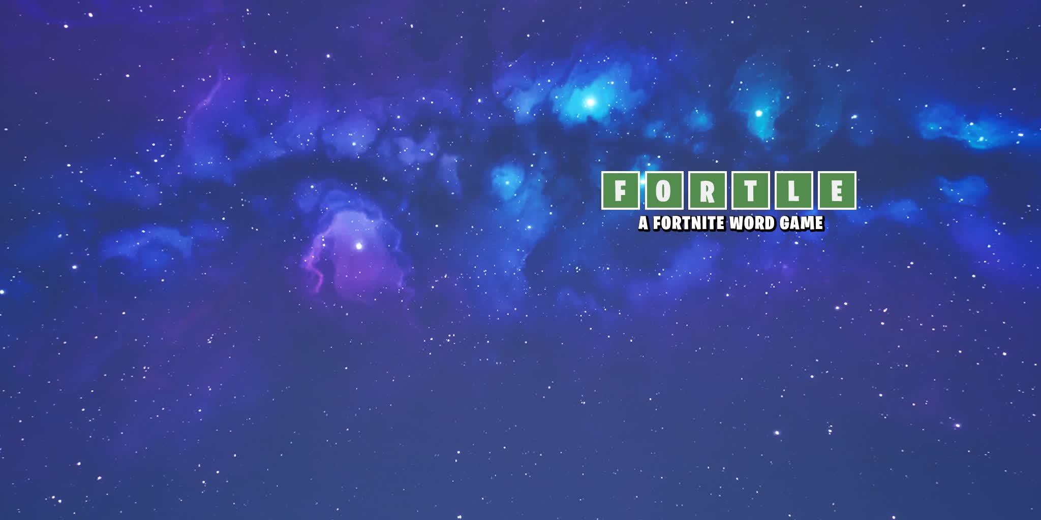 Fortle - A word game 1700-9016-9853 by adamvision - Fortnite Creative Map Code - Fortnite.GG
