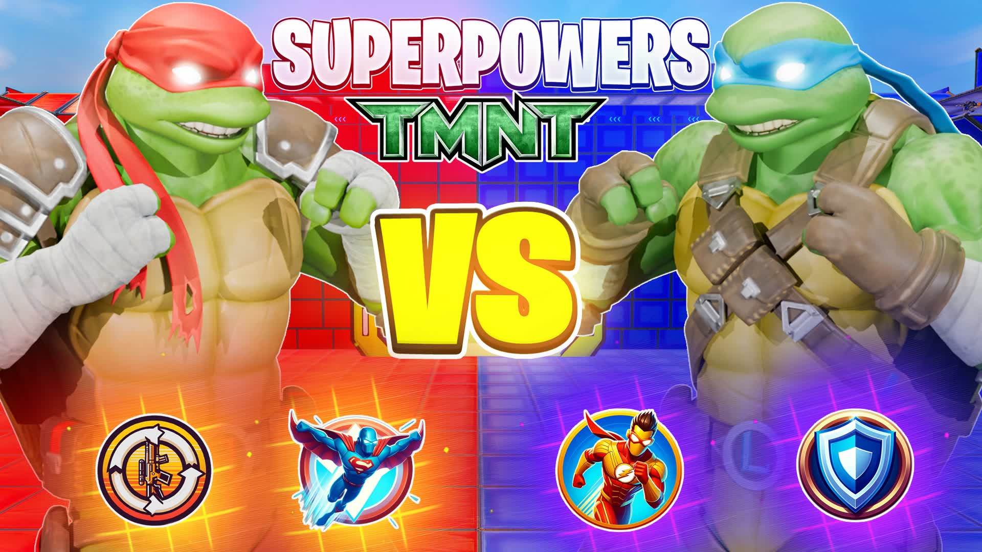 TMNT RED VS BLUE 🔴🔵 6047-3993-5921 by oskxr - Fortnite Creative Map ...