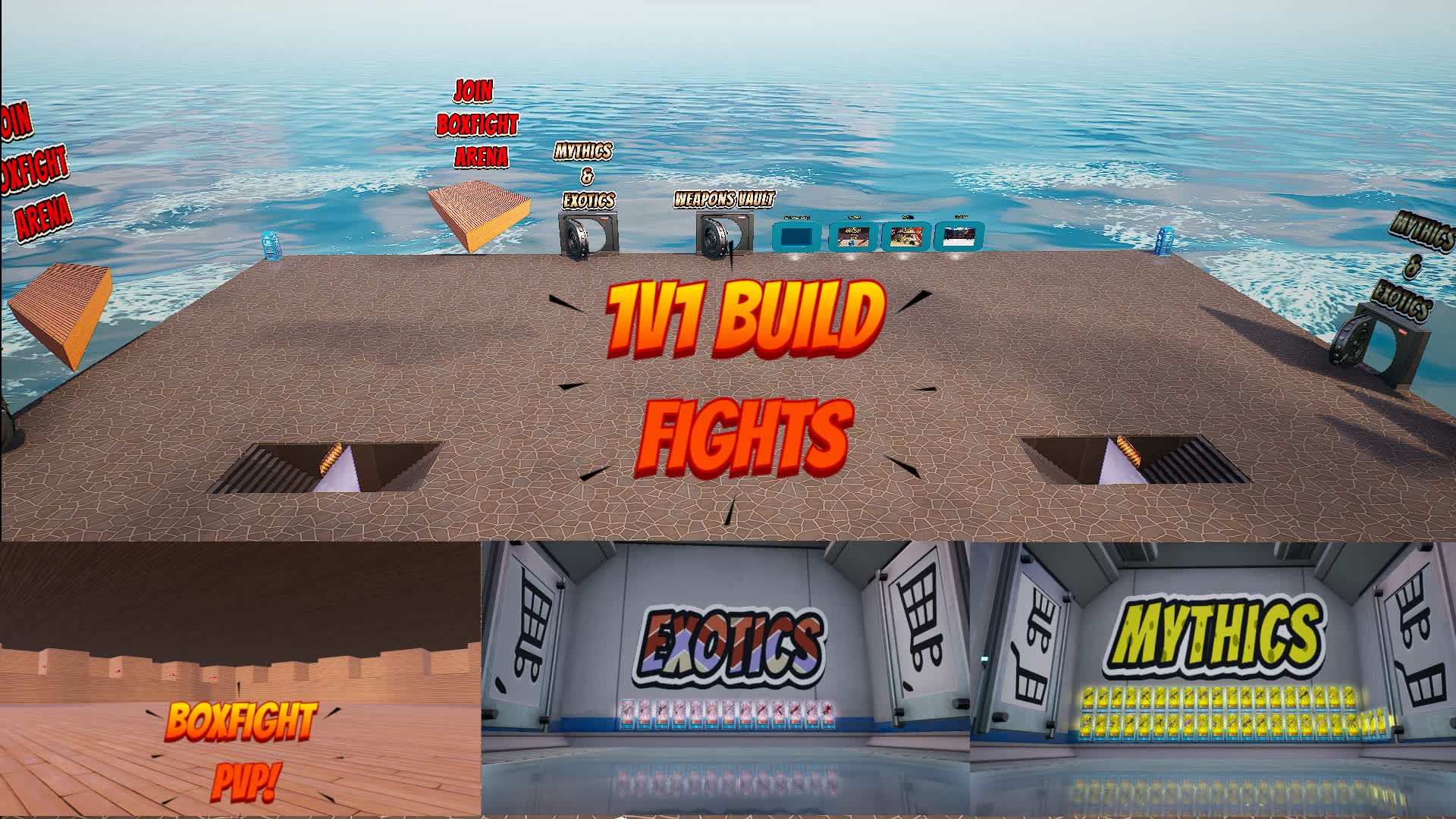 Cifs 1V1 BUILDFIGHTS AND BOXFIGHTS 3958-2059-6282 by cifs - Fortnite Creative Map Code - Fortnite.GG