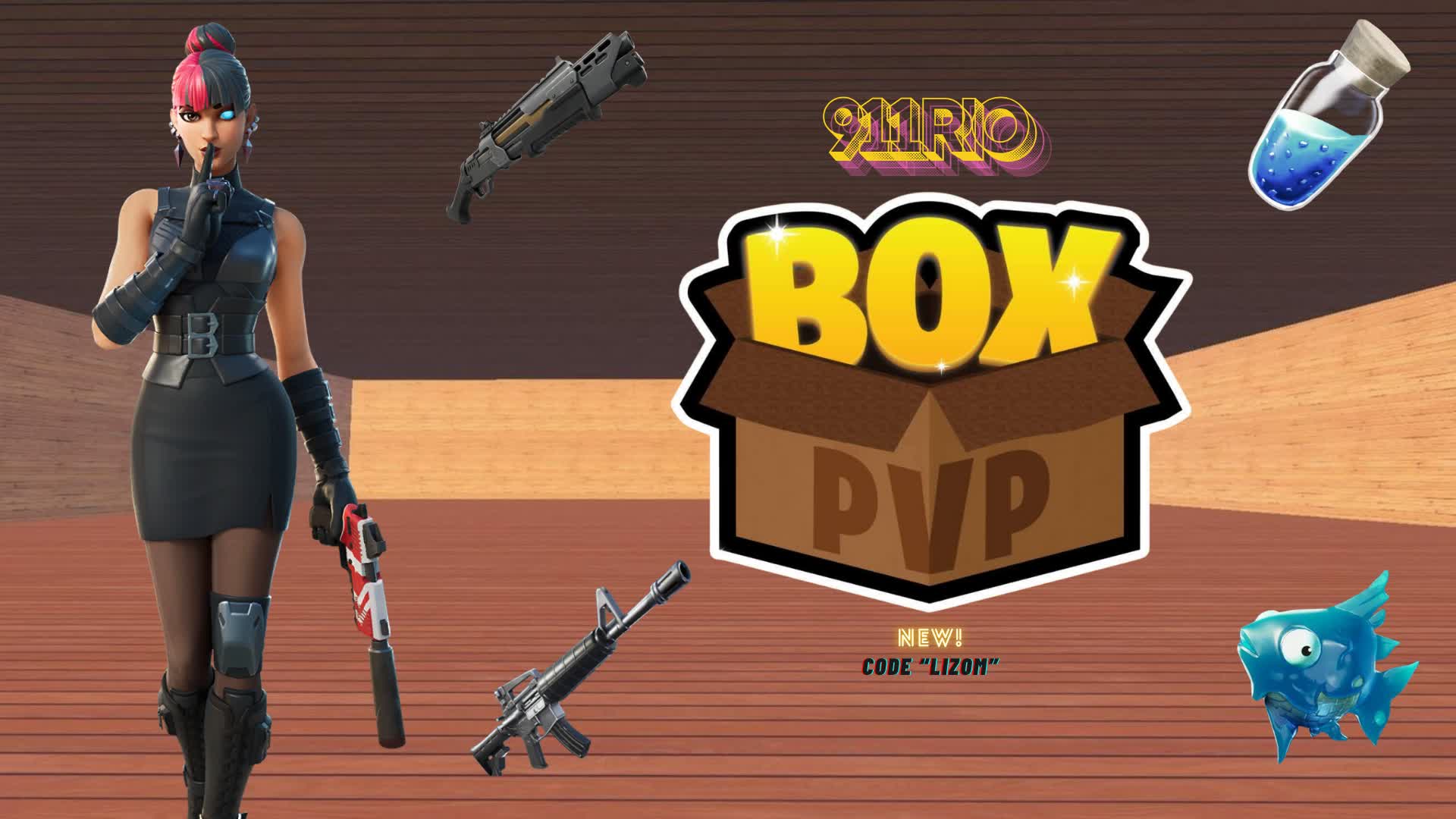 BOX PVP [-200 pump] 5662-9759-8508 by lizom - Fortnite Creative Map ...