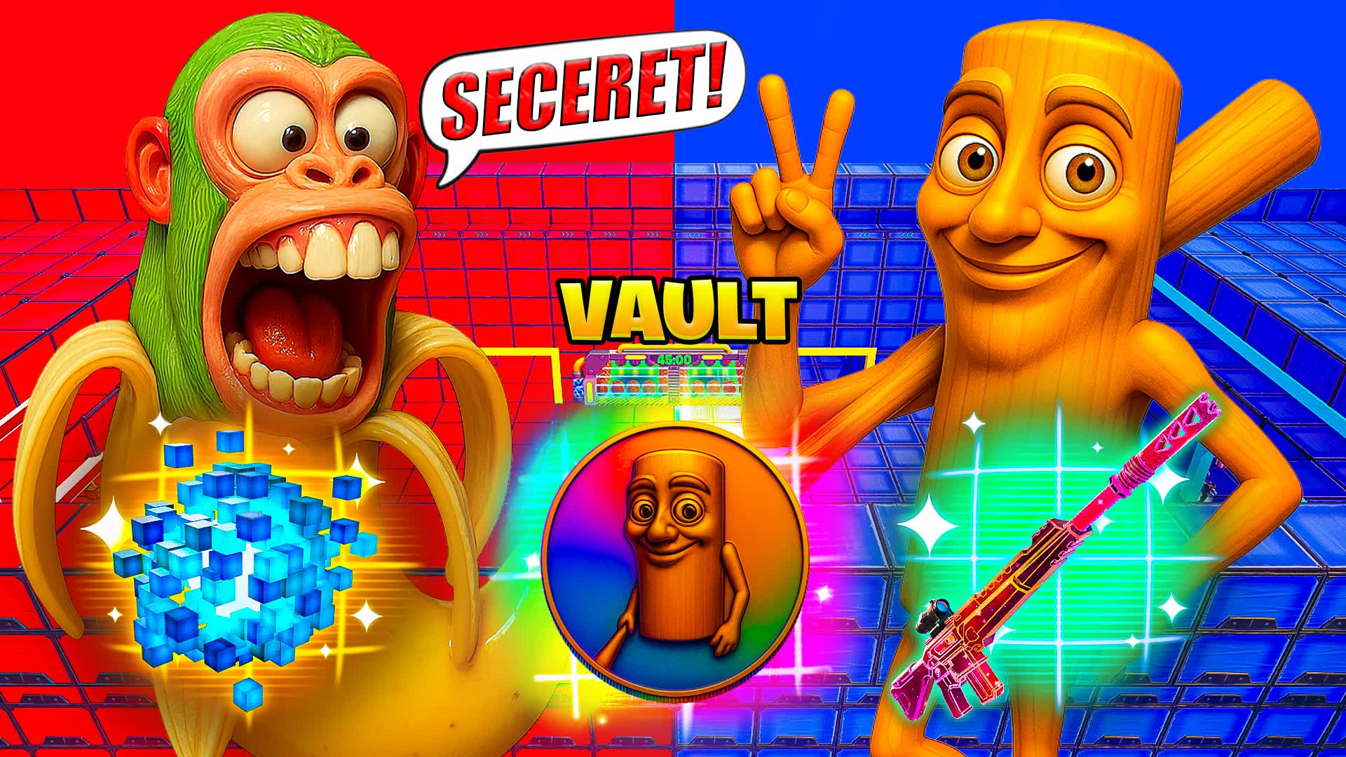 BRAINROT EVOLUTION RED VS BLUE 3704-8032-8041 by kc42 - Fortnite ...