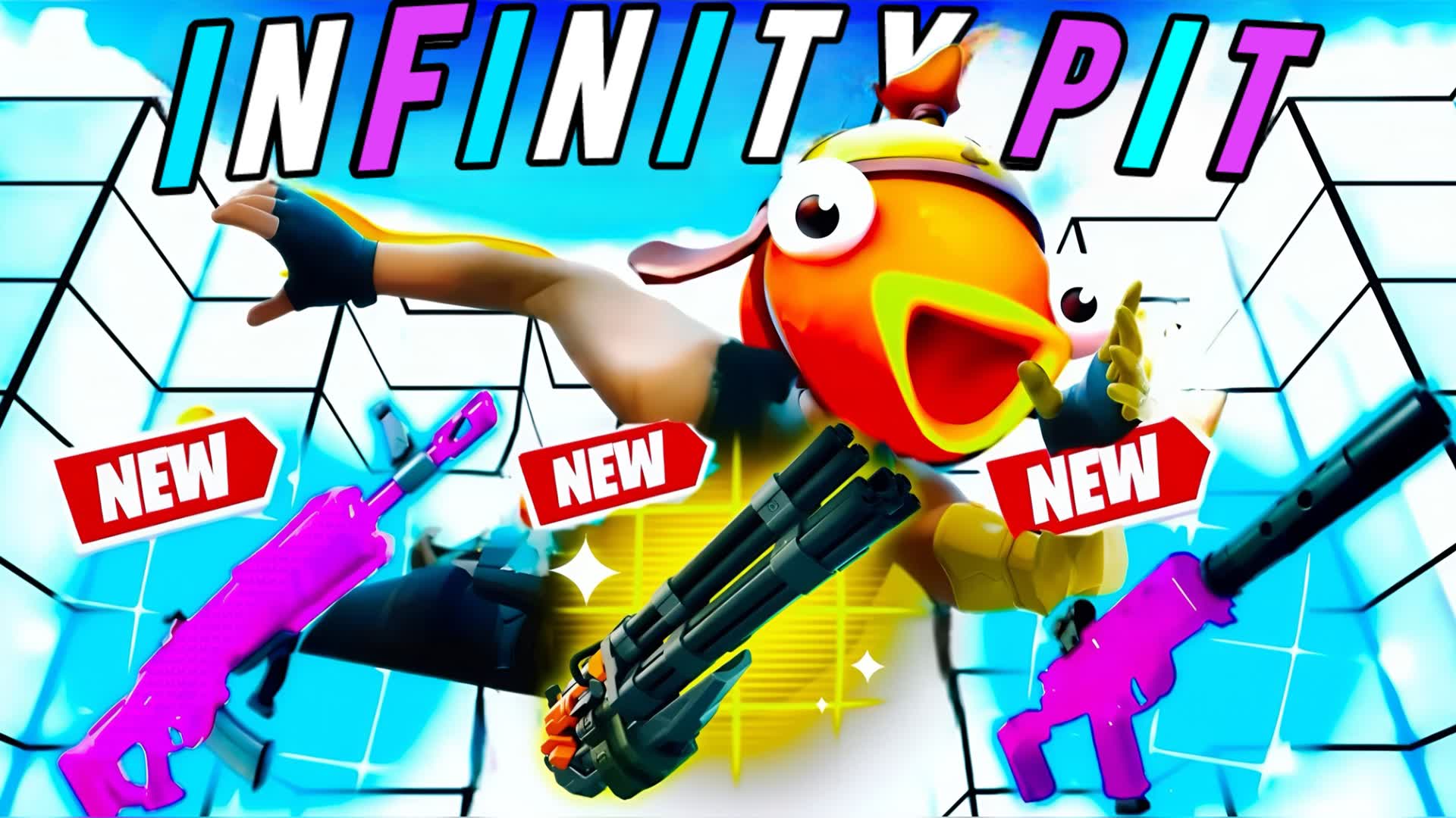 THE INFINITY PIT - ALL GUNS 4248-7923-0382 by hyping - Fortnite ...