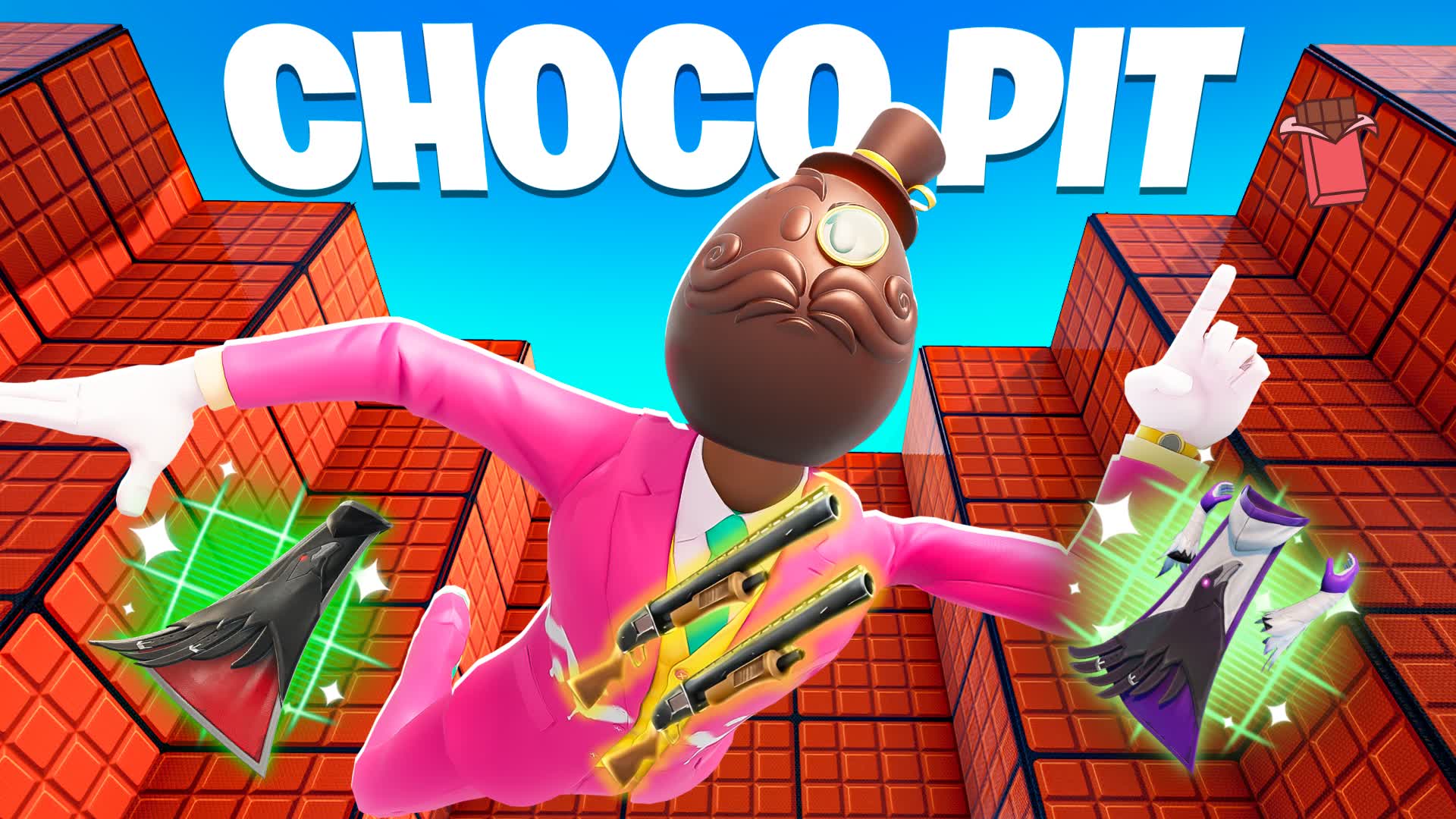 CHOCO PIT 🍫 1018-5695-1320 by crazystudio - Fortnite Creative Map Code ...