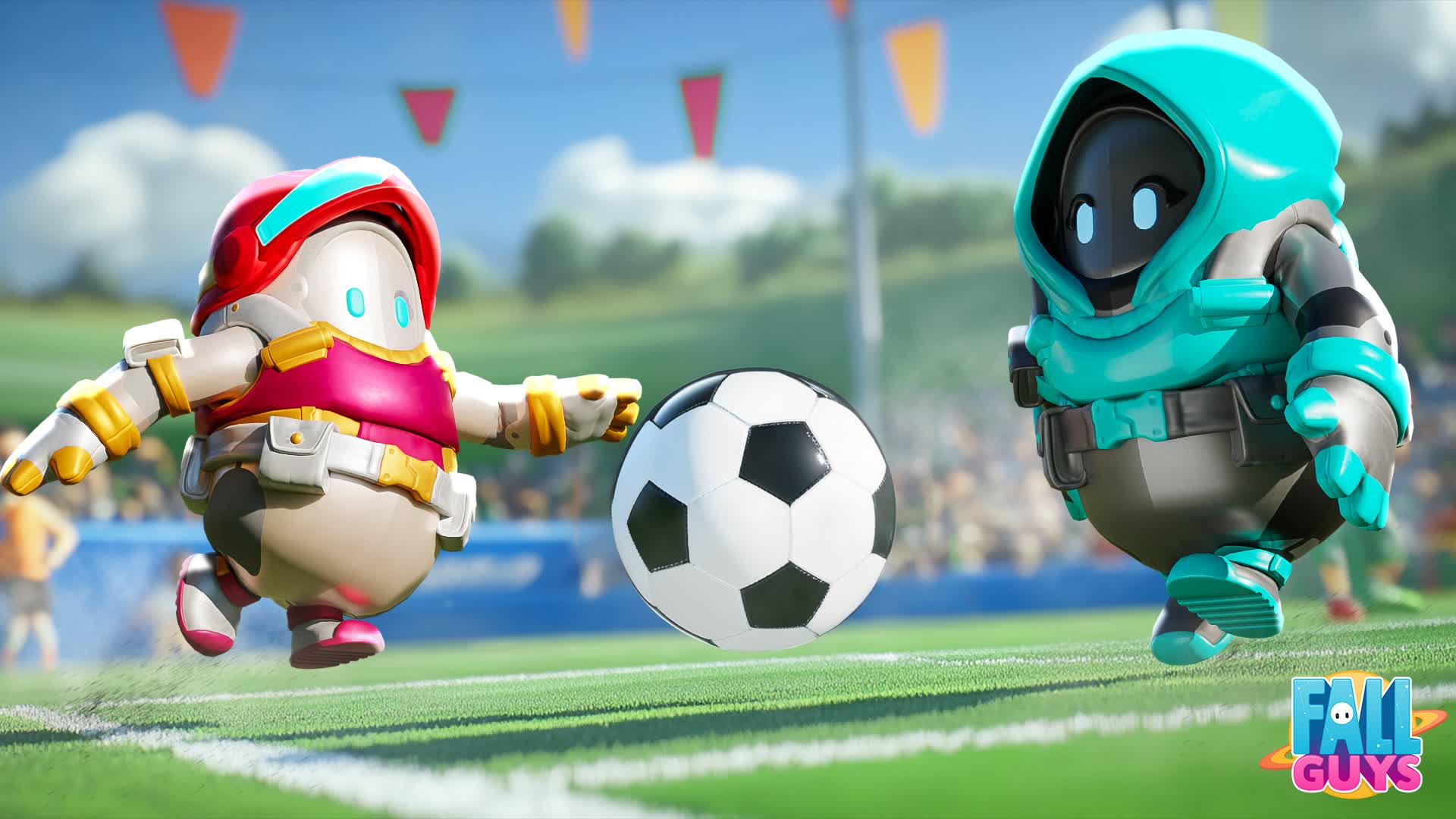 Fall Guys Red Vs Blue Soccer⚽ 2563-7337-1608 by soflyofficial - Fortnite