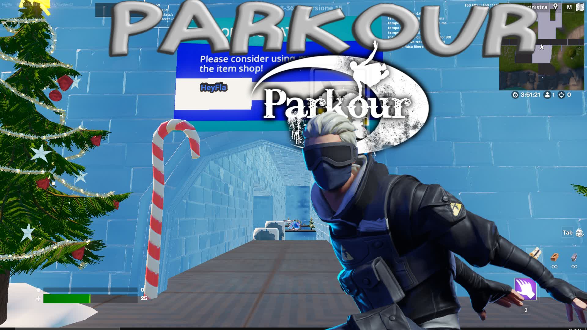 ice Deathrun Parkour 4012-0838-3616 by heyfla - Fortnite Creative Map ...