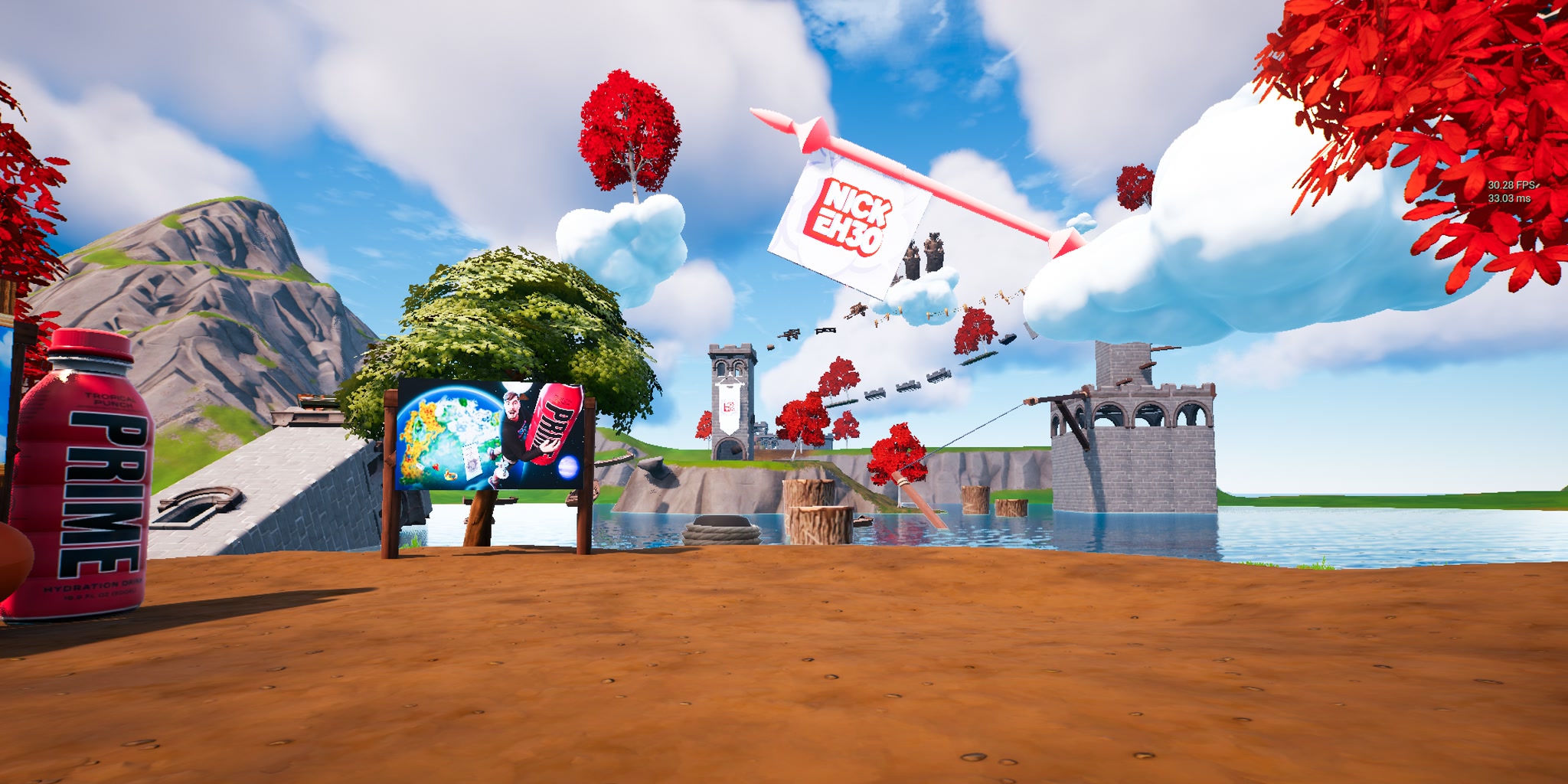 Only Up! YouTubers 💸👑 [UPDATED!] 0017-2033-3605 by manoyek - Fortnite ...