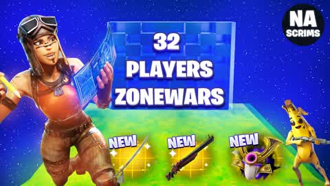 32 Player Zone wars with Mythics 4294-2854-7177 by dumbpros - Fortnite Creative Map Code ...