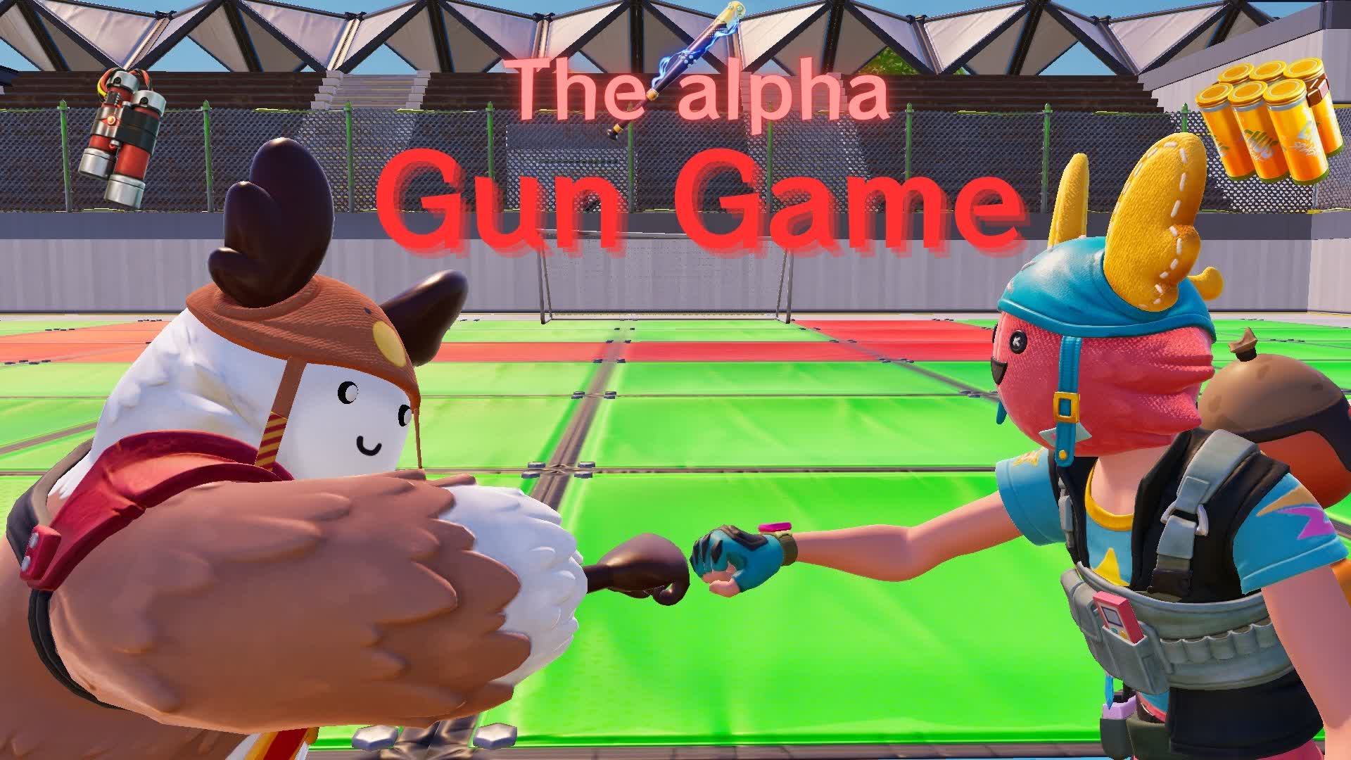the alpha : Gun Game 2911-2111-8944 by yuutya - Fortnite Creative Map ...