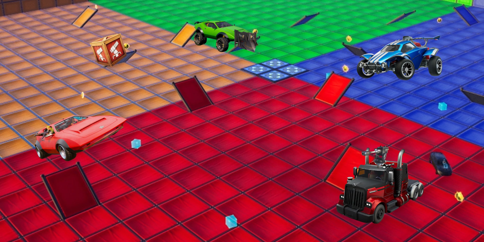 Bumper Cars 9407-8855-9208 by erniebats - Fortnite Creative Map Code ...