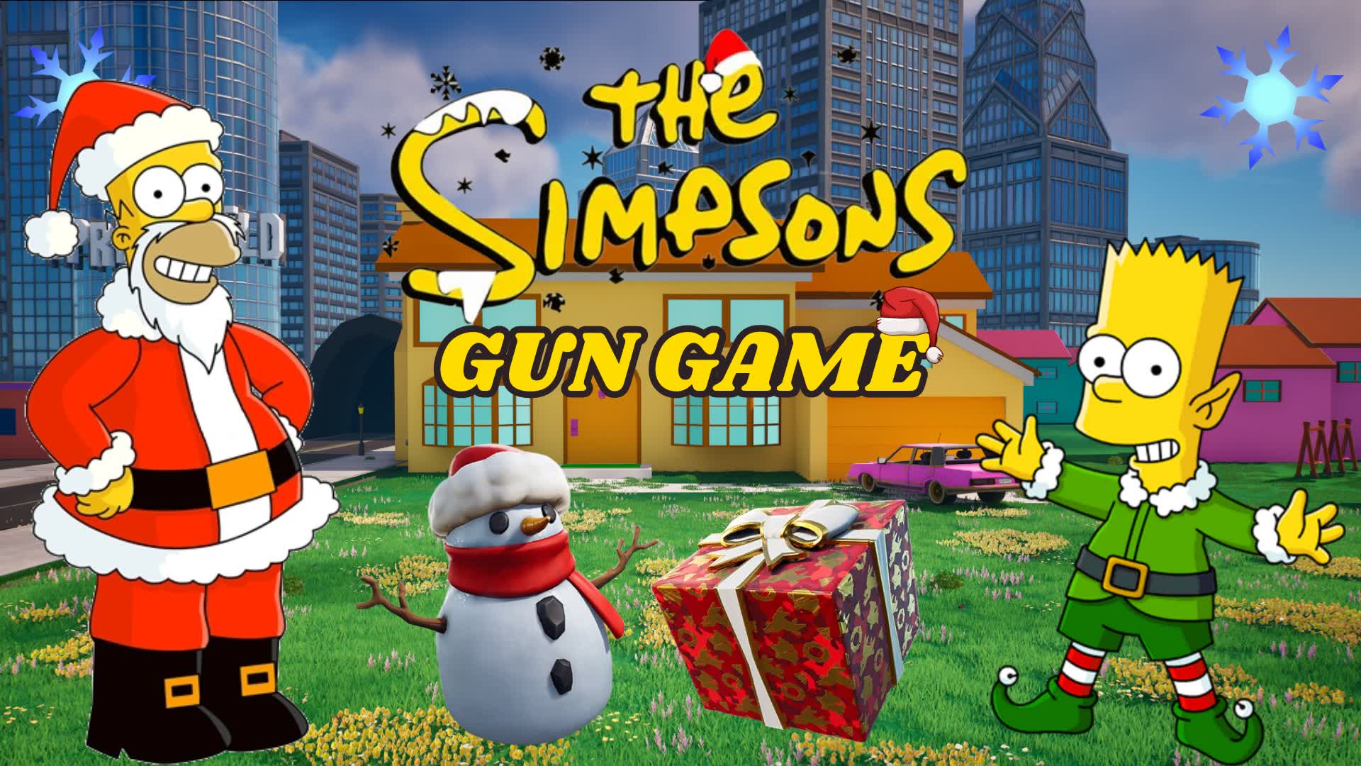 THE SIMPSONS GUN GAME 2600-7743-7219 من ابتكار alexmaxfp - Fortnite