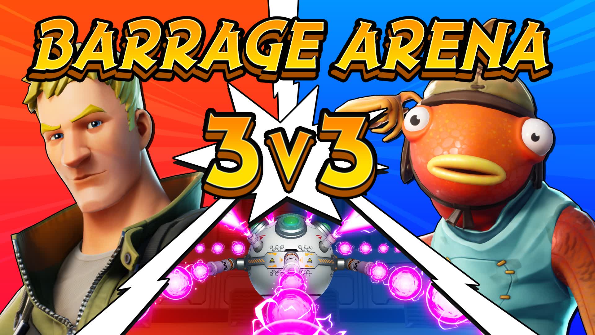 BARRAGE ARENA 3V3 8235-8835-6955 by gamestudio_inc - Fortnite Creative ...