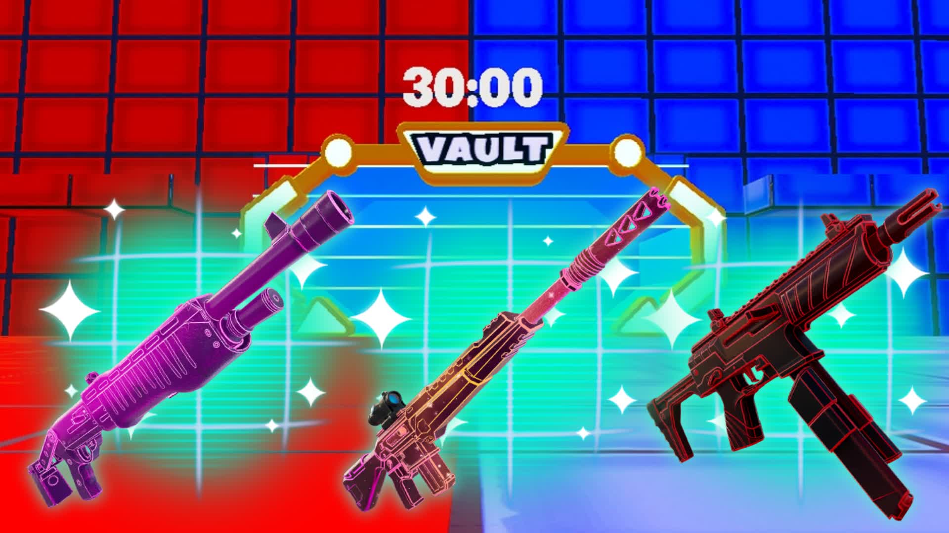 SUPERY RED VS BLUE🔴🔵 CARS 8546-4311-4867 by 1v1v1-goated-ffa - Fortnite