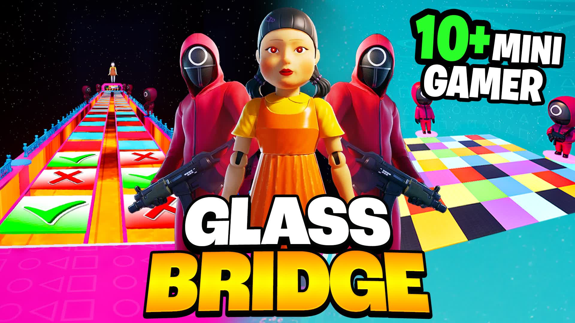 Glass Bridge 10 MiniGames - OCTO GAME 🦑 2700-0851-0161 by homiflow ...