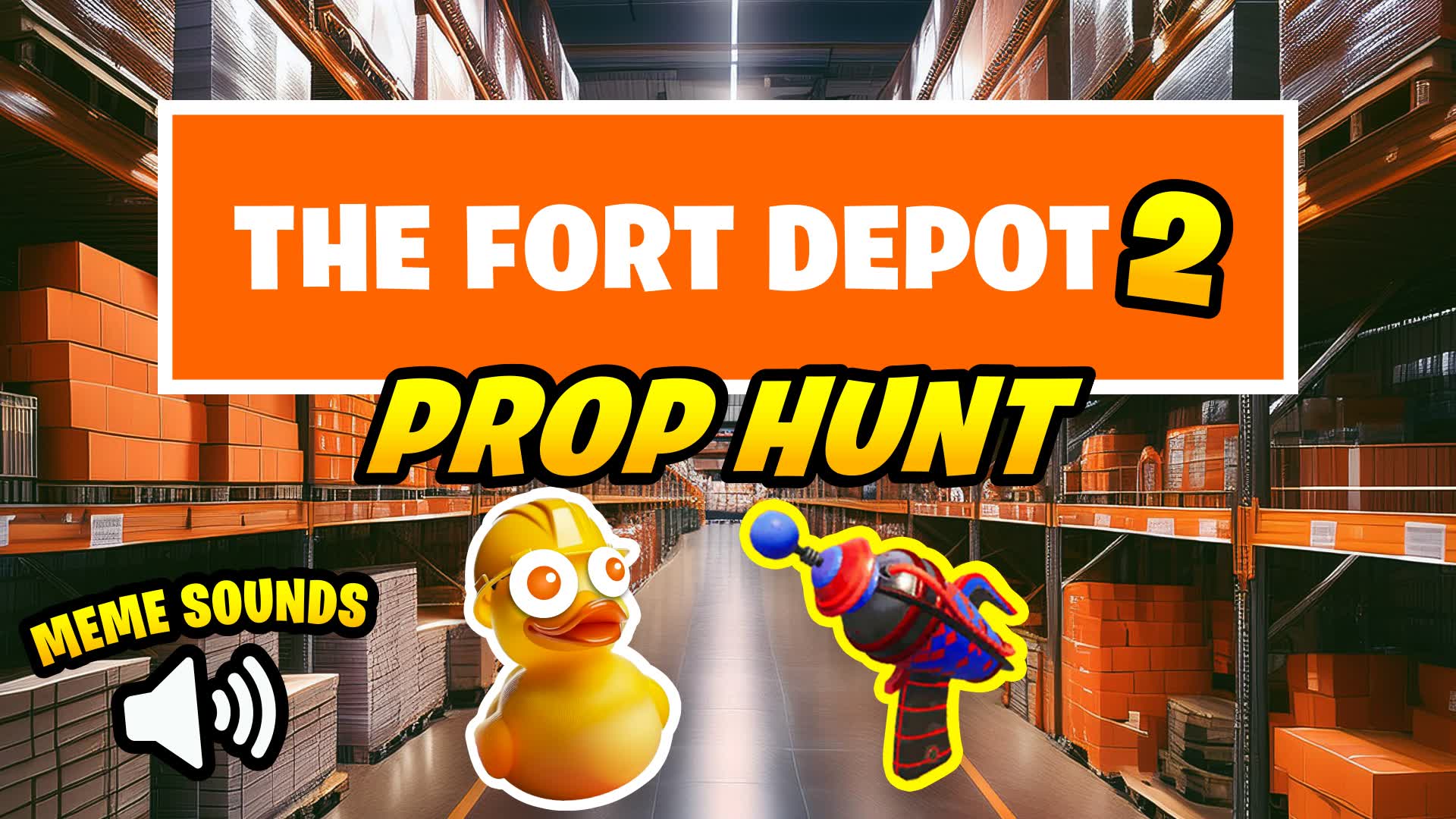 The Fort Depot 2 Prop Hunt 🔨 6012-8543-9968 by themexorcist - Fortnite