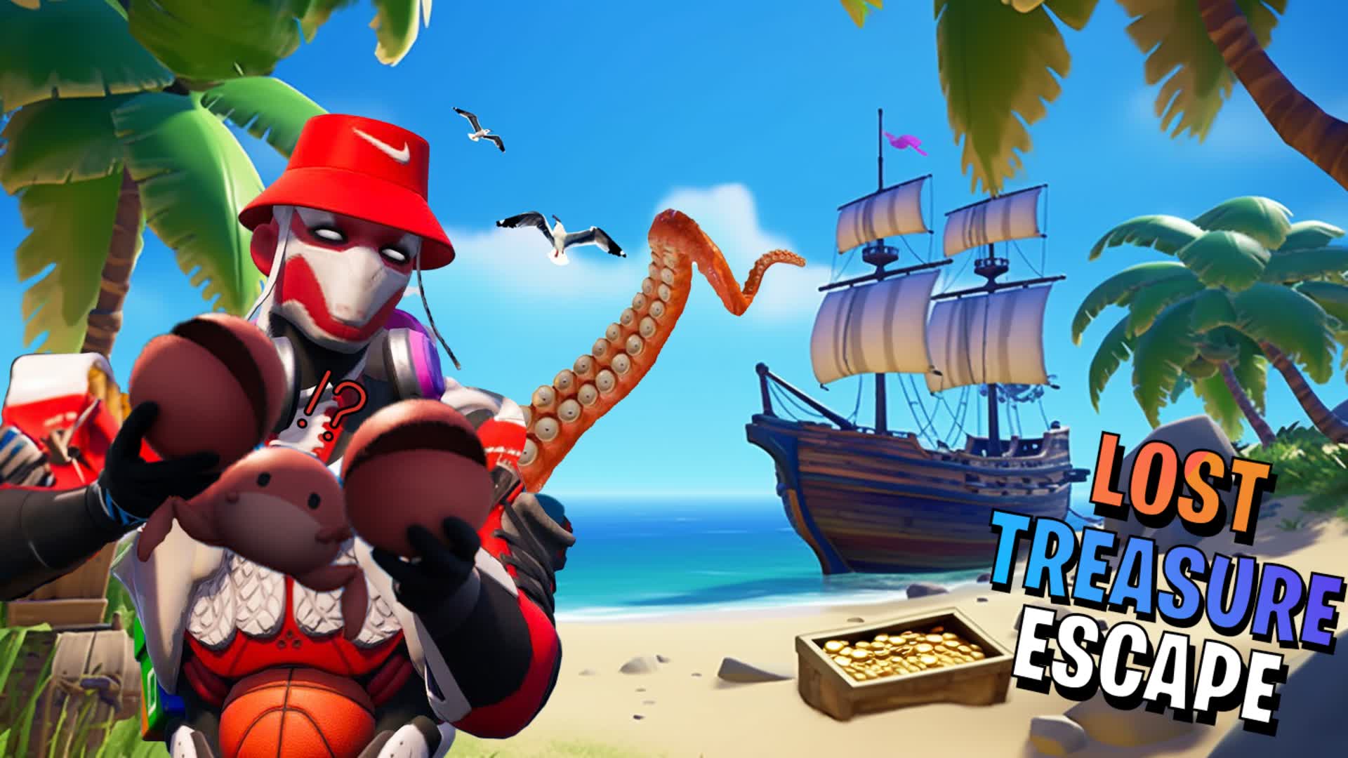 Lost Treasure Escape 8477-1949-1706 by ggezcrea - Fortnite Creative Map ...