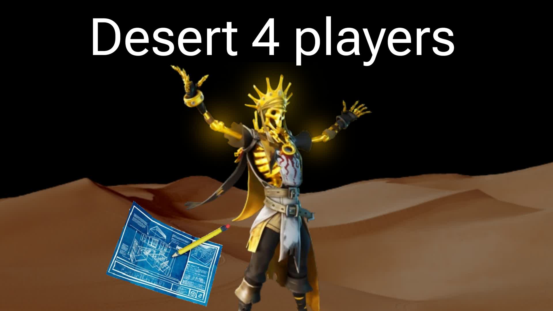 DESERT 4 PLAYERS 2027-1276-2011 by ibra.coder - Fortnite Creative Map Code - Fortnite.GG