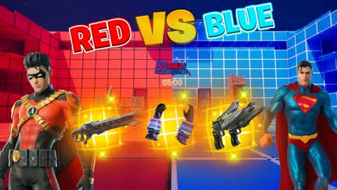 SUPERMAN VS ROBIN 🔴🔵 5652-1393-9905 by aqu_markyfy - Fortnite Creative ...