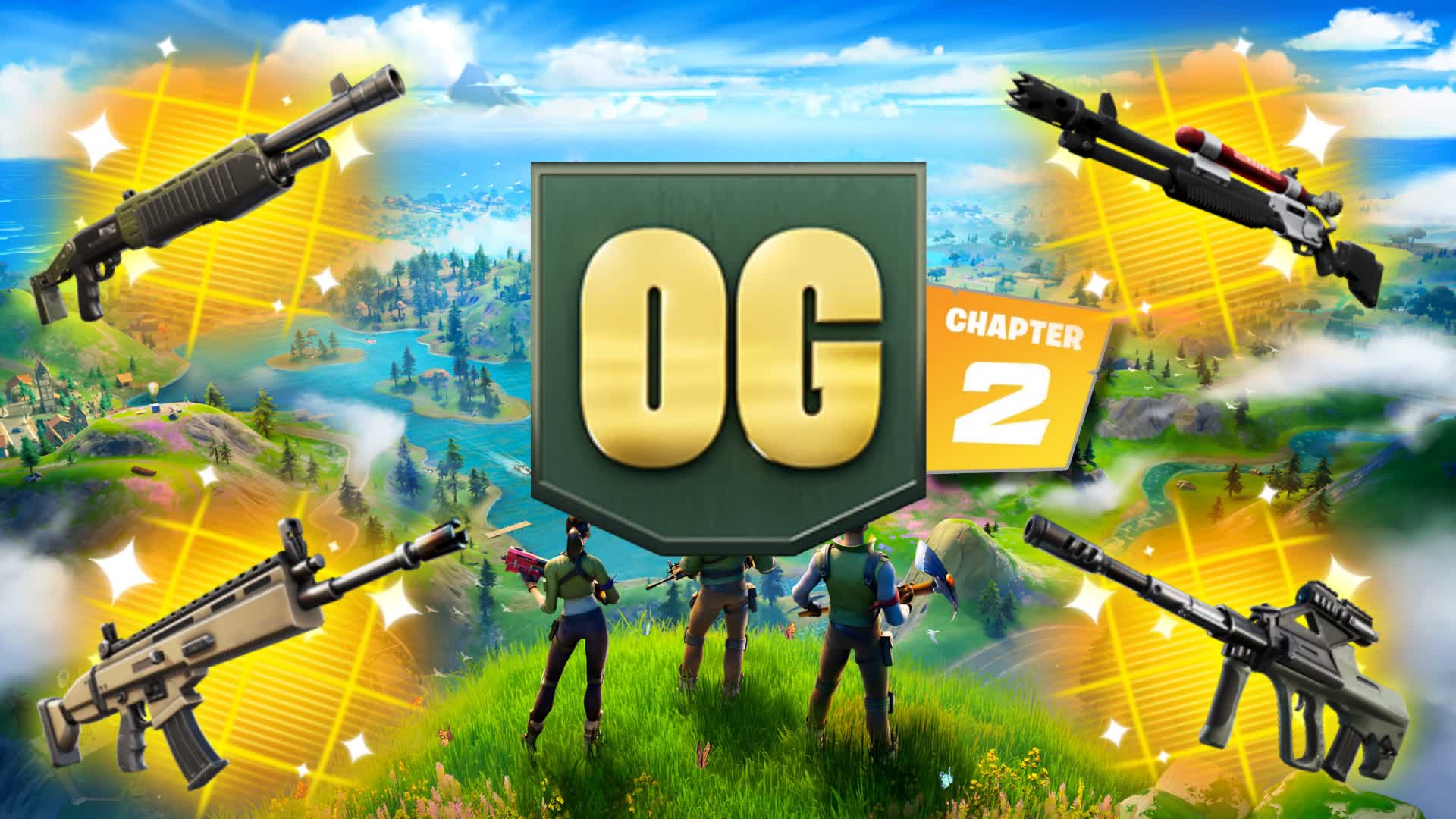 1v1v1v1 Realistic PVP OG (Chapter 2) 0612-1753-8969 من ابتكار lilethn ...
