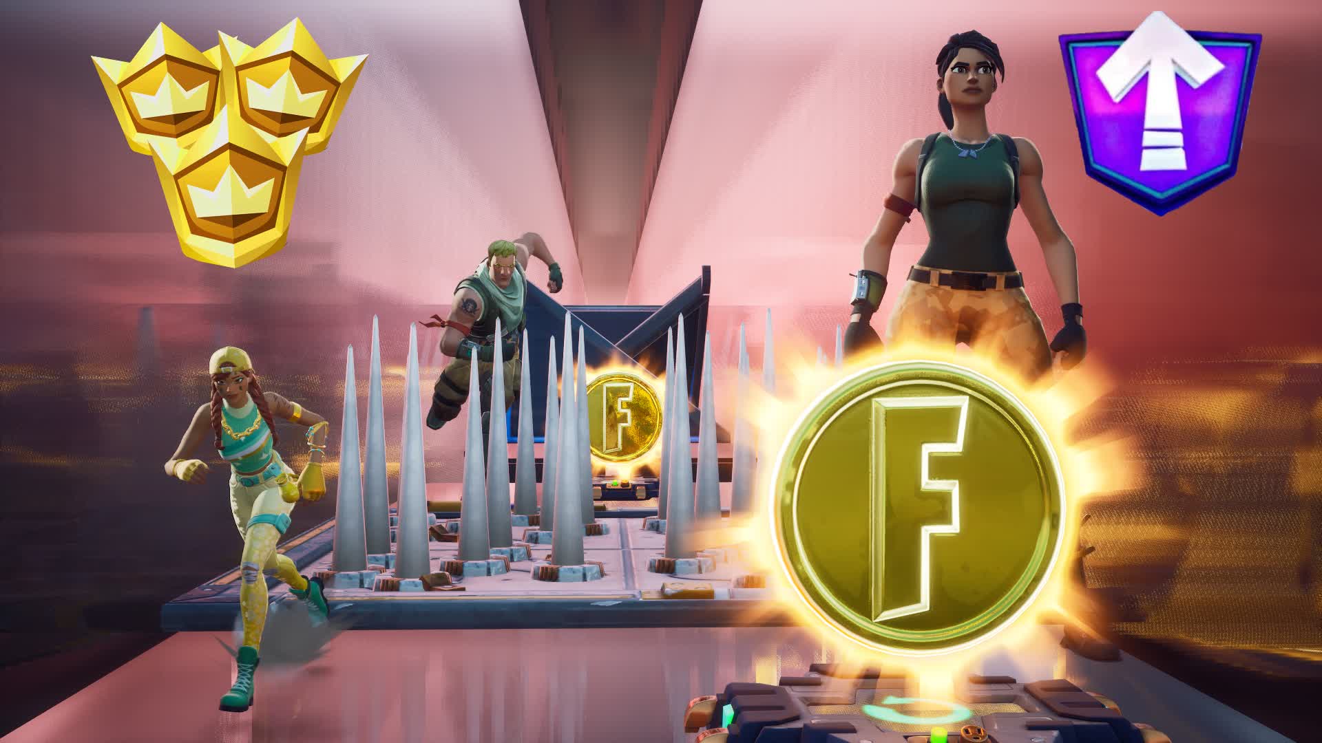 🏆355+ Level Default Deathrun🏆 0854-5689-4659 by apfel - Fortnite ...