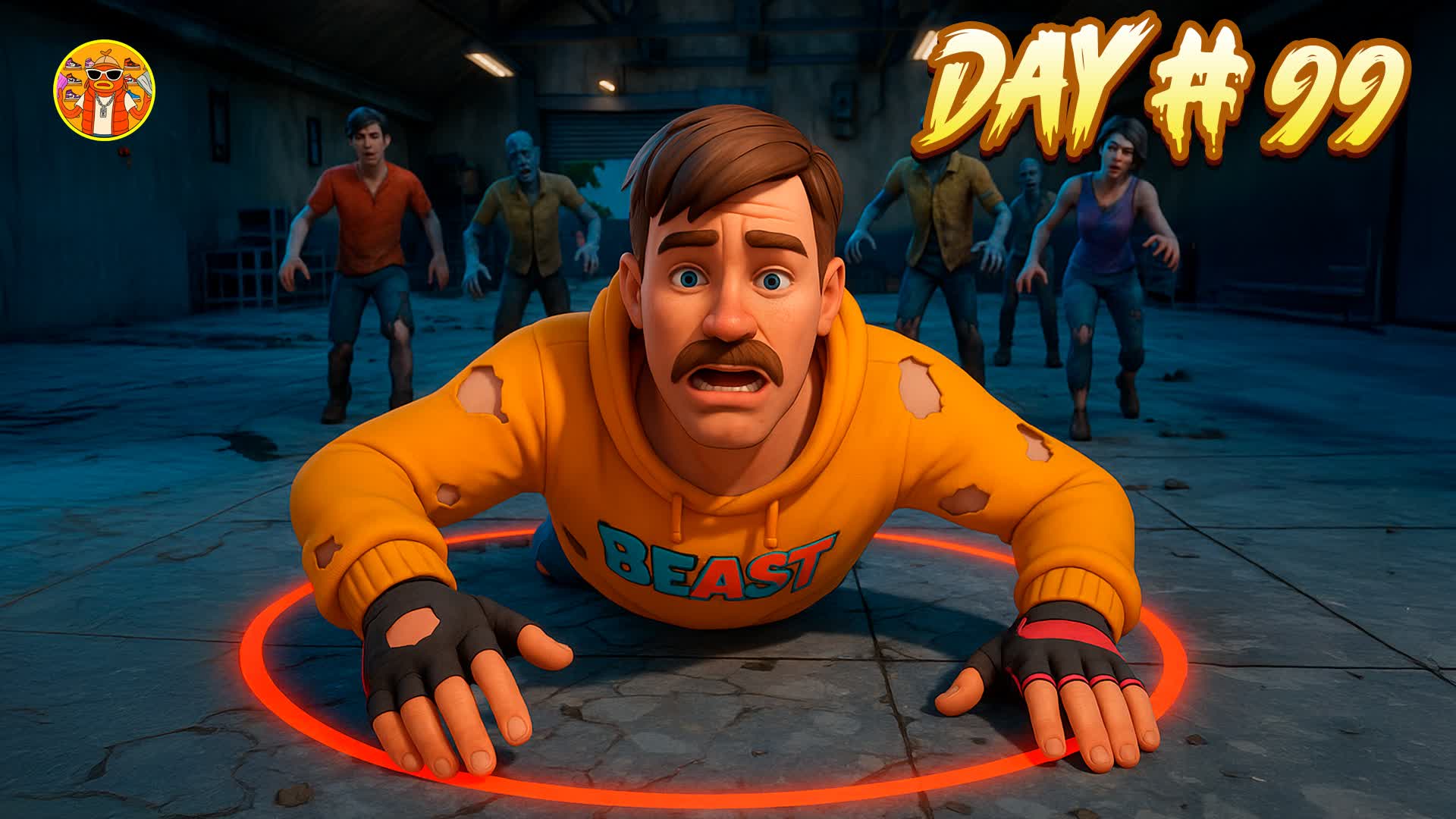 SURVIVE 100 DAYS IN A CIRCLE ⭕ FPS 5838-0431-5788 by insanoxd ...