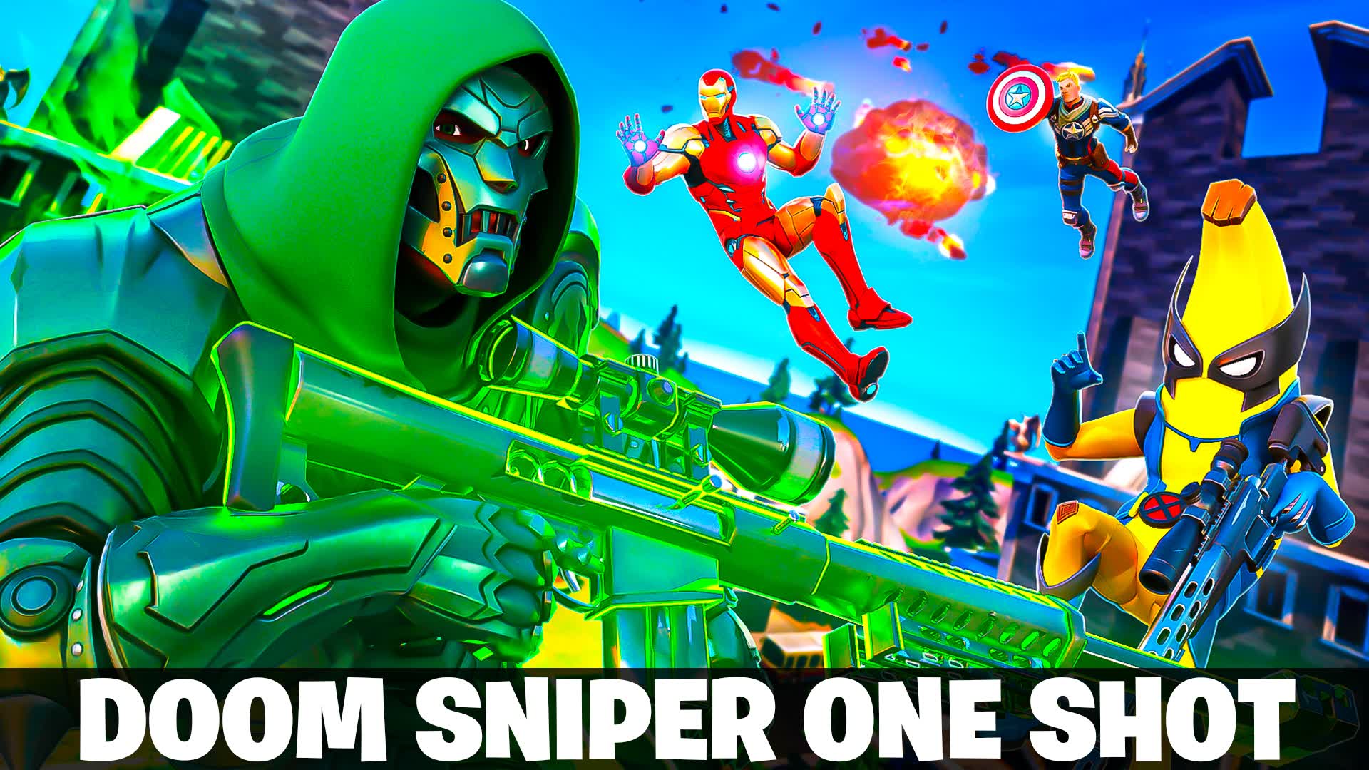 🎯SNIPER ONE SHOT 🦸 HEROES 0315-0901-8261 by graveyard - Fortnite Creative Map Code - Fortnite.GG