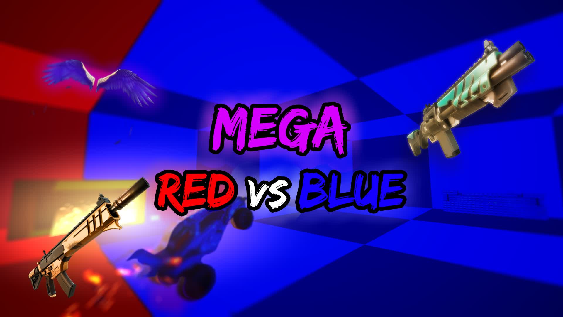 🌟 MEGA RED vs BLUE 💙 7320-2225-1450 by fabiocg - Fortnite Creative Map ...