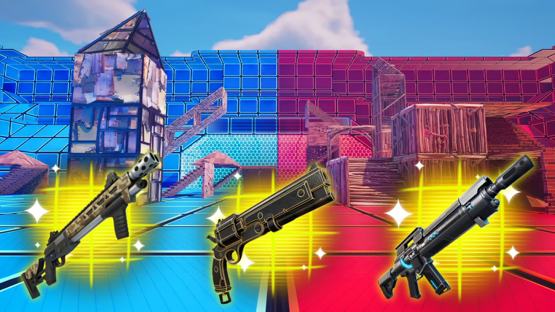 CRAZY GLORY RED VS BLUE 🔴🔵 6463-7798-2592 by red-vs-blue-rvb - Fortnite Creative Map Code ...