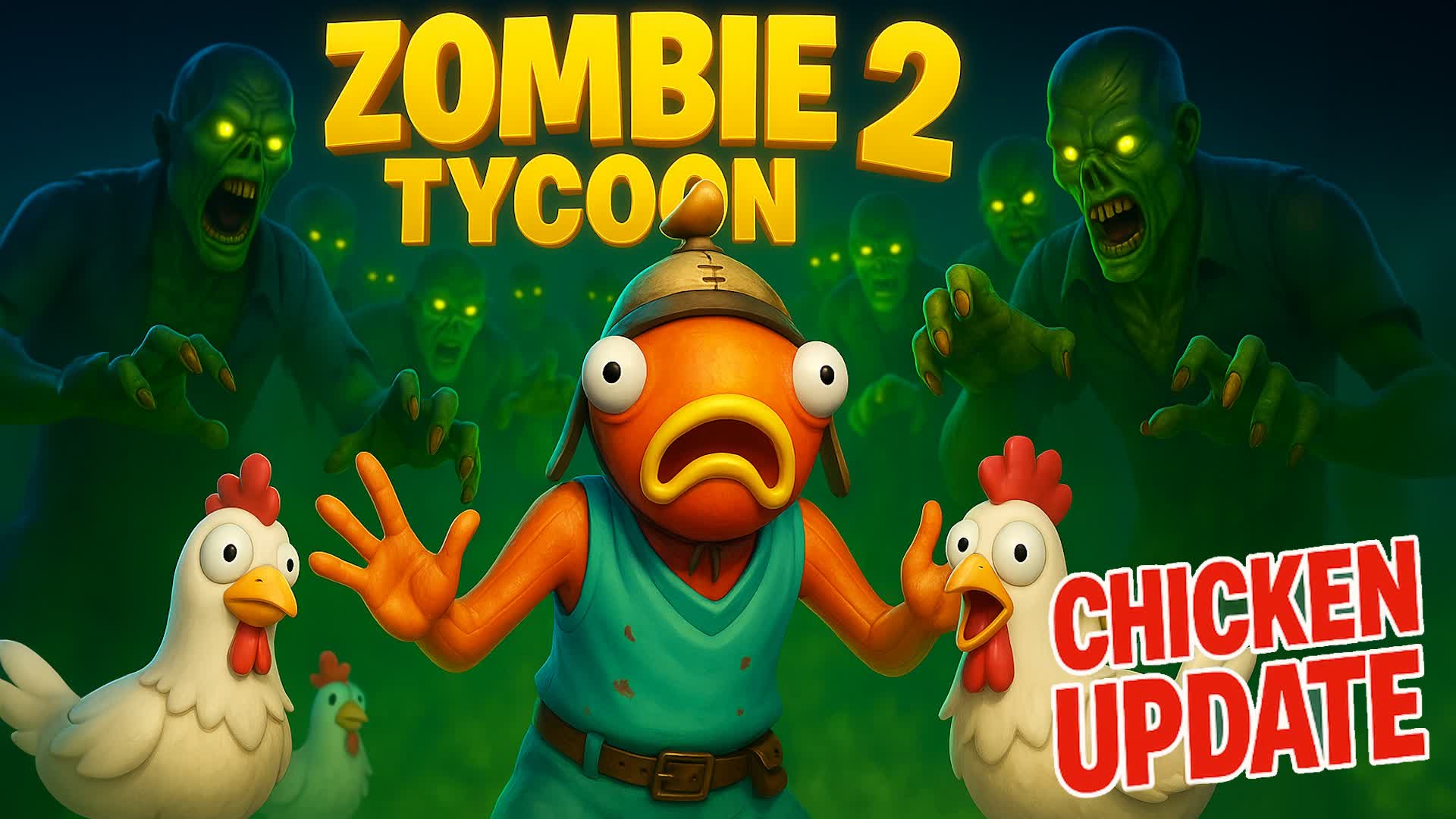 ZOMBIE CHICKEN TYCOON 🧟🐔 3969-1005-9062 by outstanding - Fortnite ...