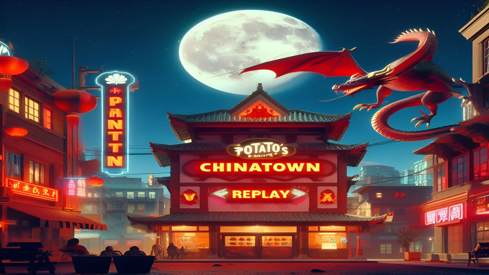 Chinatown Replay 💕 7367-2422-2969 by mashpotato - Fortnite Creative Map ...