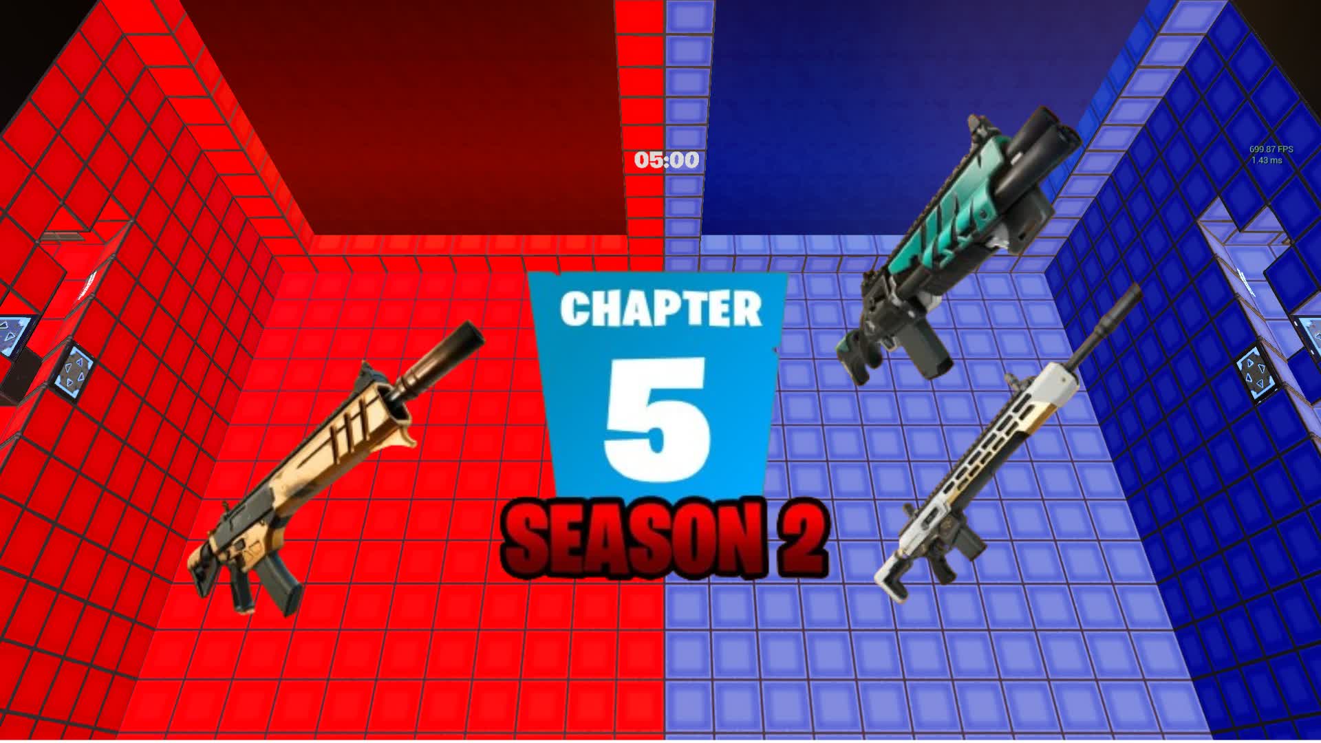 SPECIAL RED 🔴 VS. BLUE 🔵 4185-6365-0481 by jxpy - Fortnite Creative Map ...