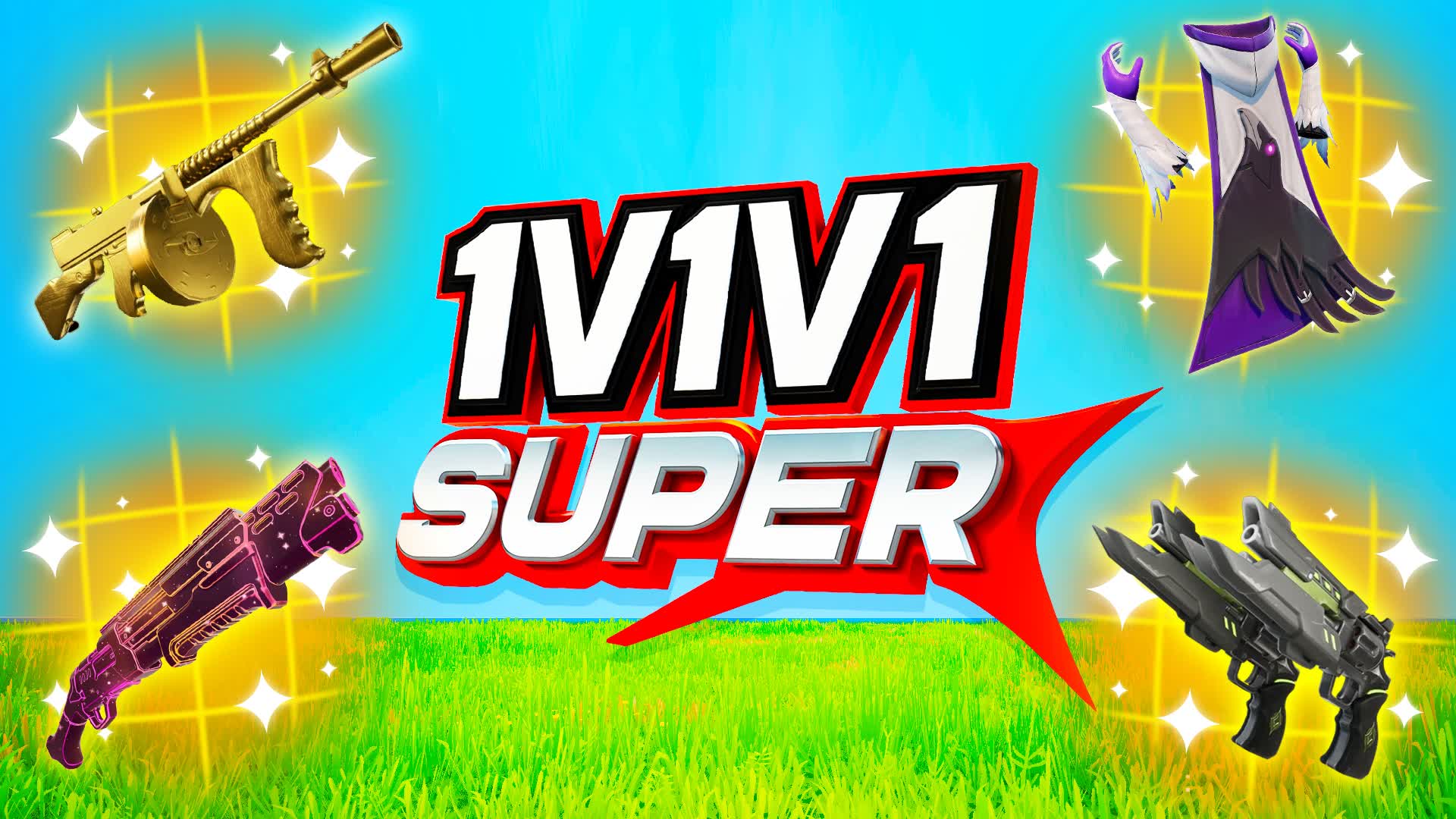 1v1v1 Super 1v1 Realistics Free For All 7632-2990-0109 by hexokod - Fortnite Creative Map Code ...