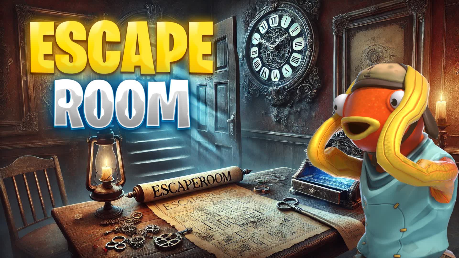 🔑 The Ultimate Escape Room 🚪 1700-9651-3393 by gg-gabry - Fortnite ...