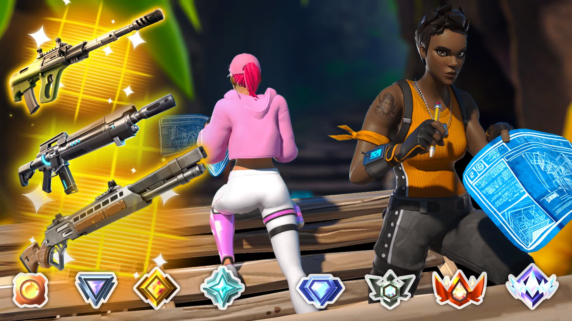 🏝️SUMMER 1v1 BUILD FIGHTS [RAPID] 0147-3338-1411 by studio_creation - Fortnite Creative Map Code ...