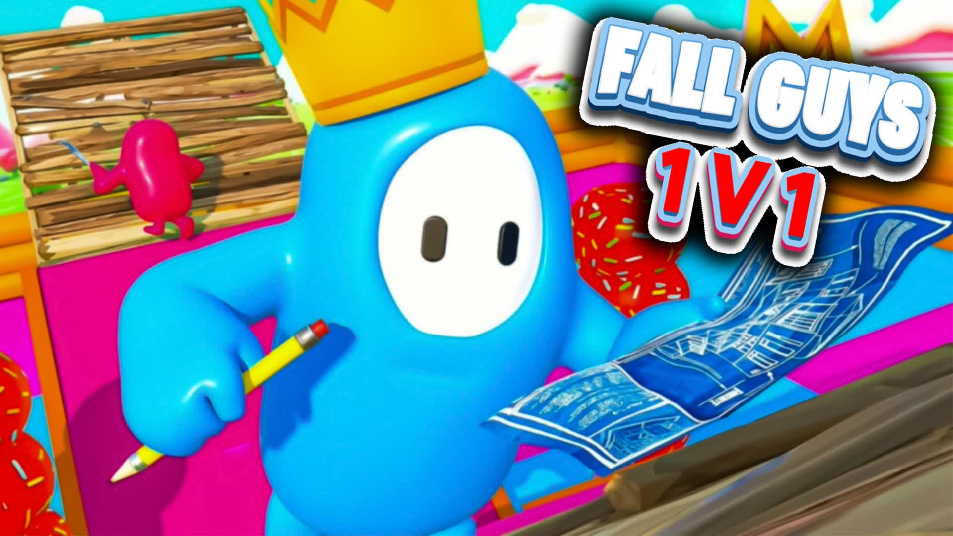 FALL GUYS👑 1V1💫 - 3564-3024-7680 | Fortnite Zone