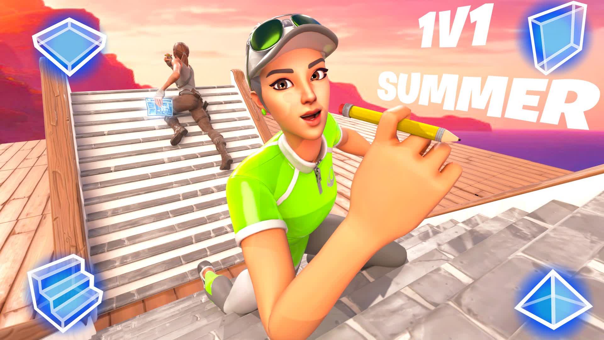 🌴1V1 BUILD FIGHT - SUMMER EDITION [200] 6039-1618-6507 by totorxd ...