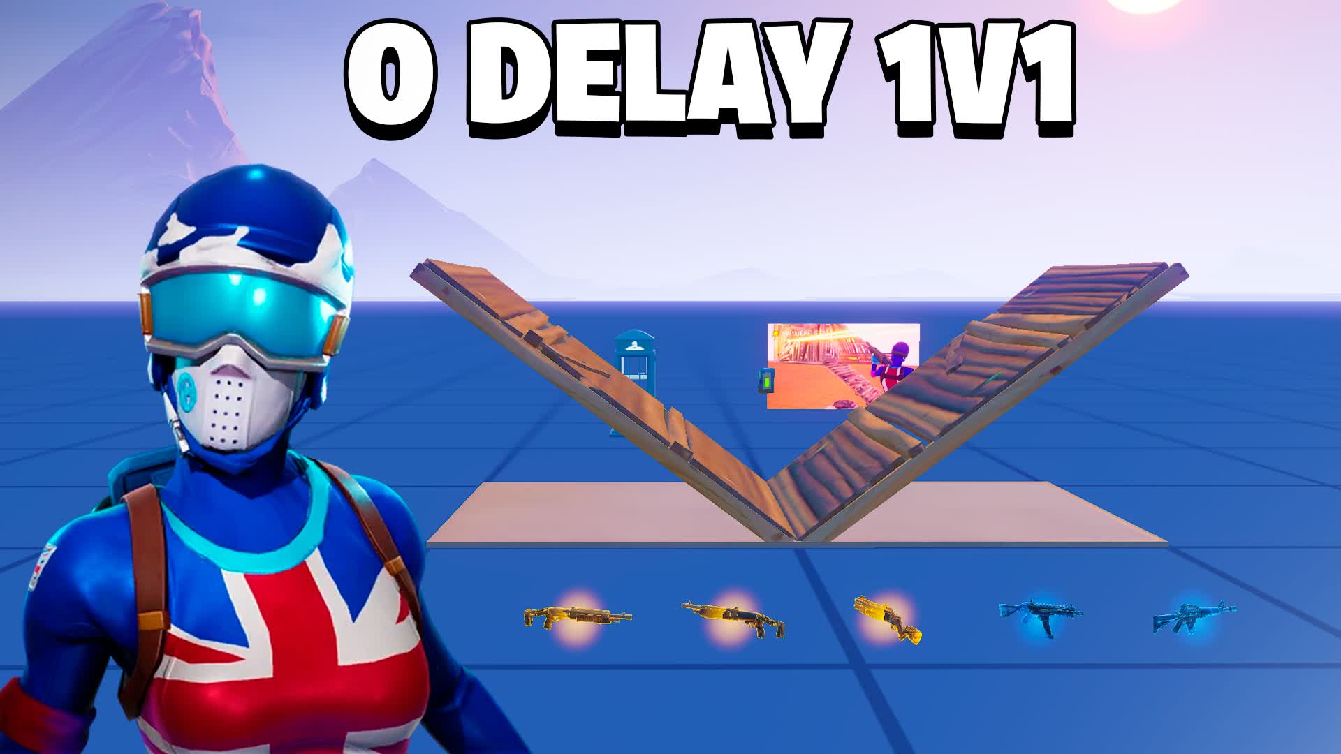 LUDNNY'S 1V1 0 DELAY 9995-4138-5858 by ludnny - Fortnite Creative Map Code - Fortnite.GG