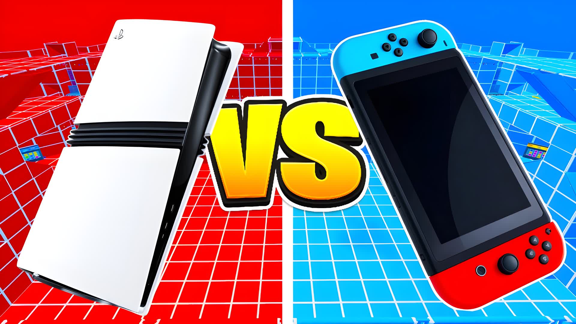 LOVT SWITCH VS CONSOLE 🔴🔵 RED VS BLUE 8980-1638-0349 by vbrx - Fortnite