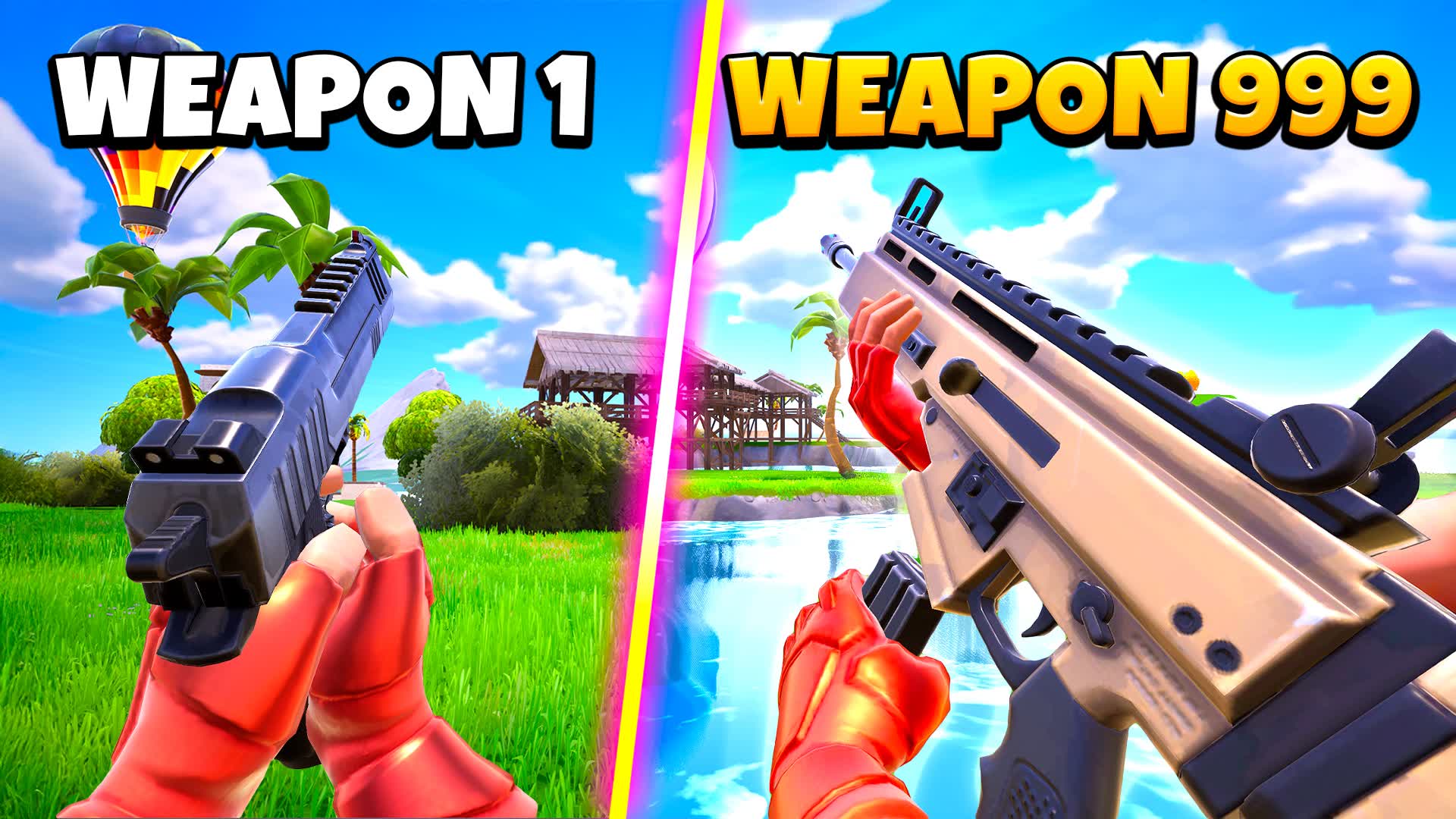 Rapid Gun Game: First Person 🎯 0029-5313-0768 من ابتكار mosb - Fortnite